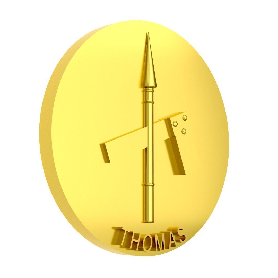 Symbols of the Apostles - THOMAS 3D model | CGTrader