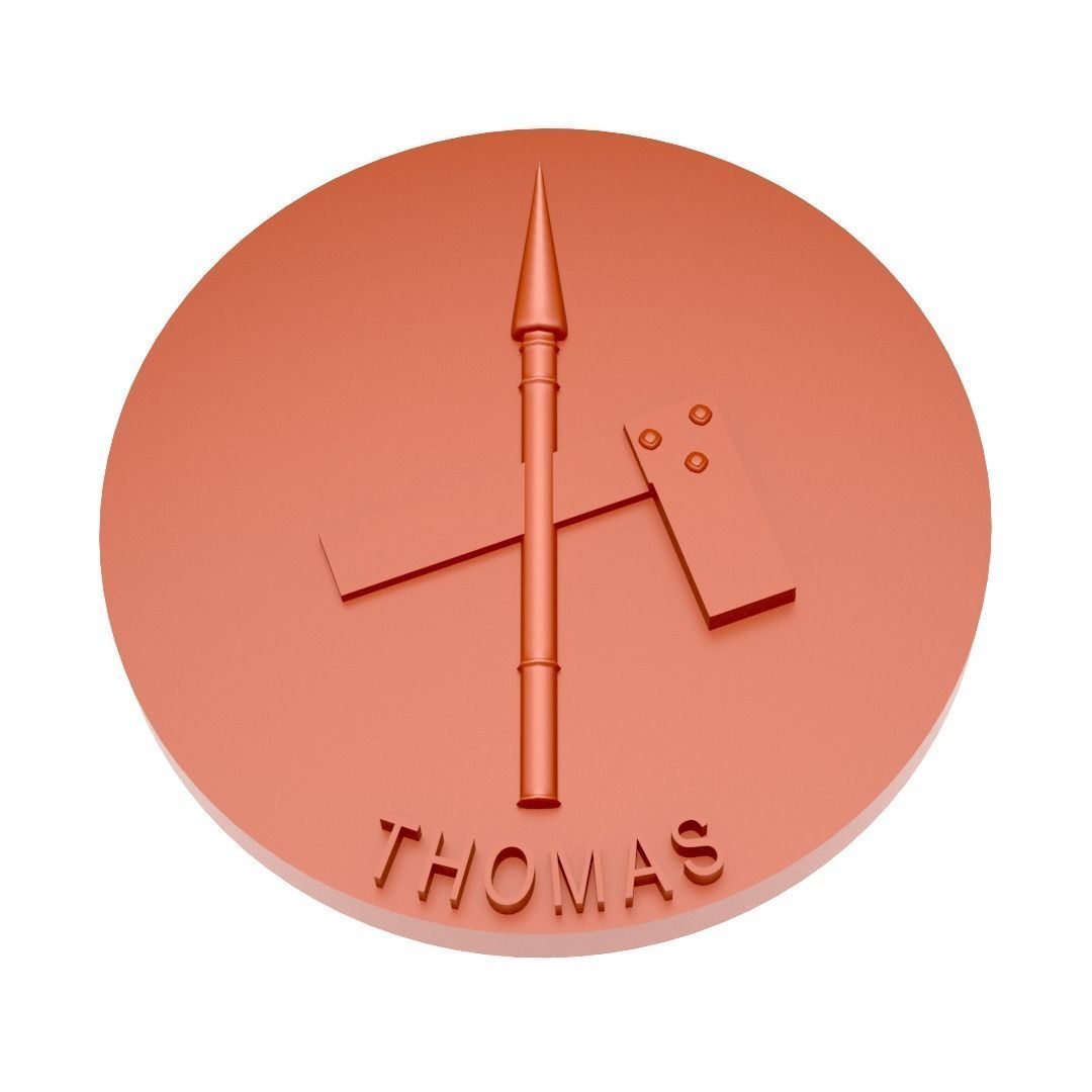 Symbols of the Apostles - THOMAS 3D model | CGTrader