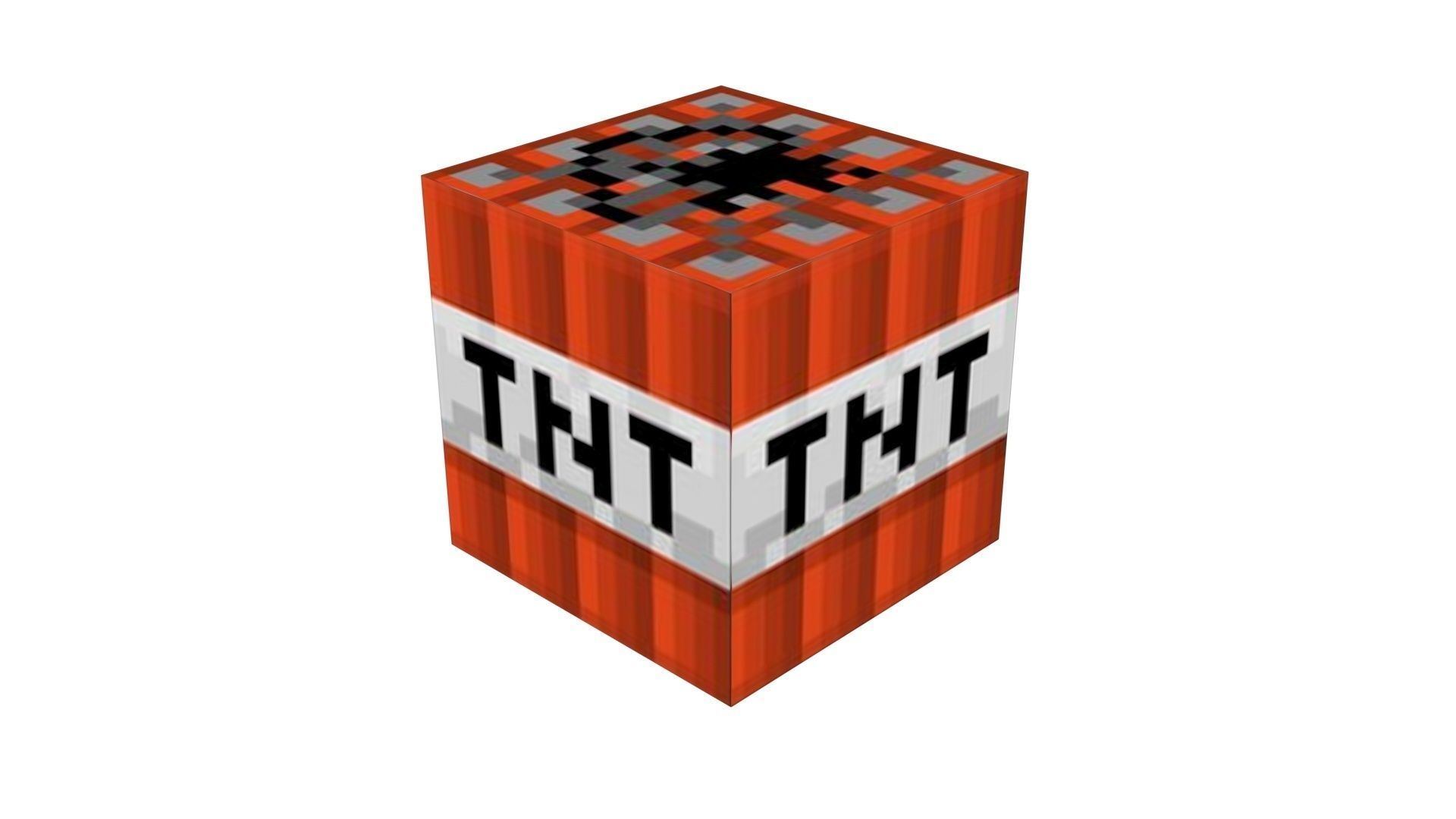 Minecraft TNT 3D model | CGTrader