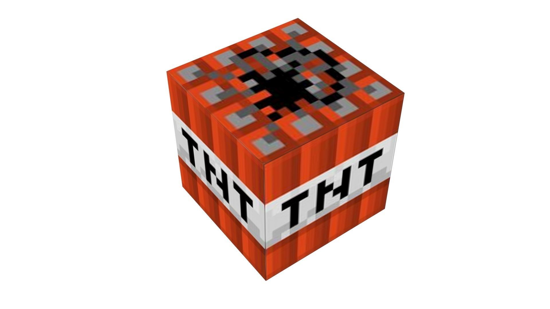 Minecraft TNT 3D model | CGTrader