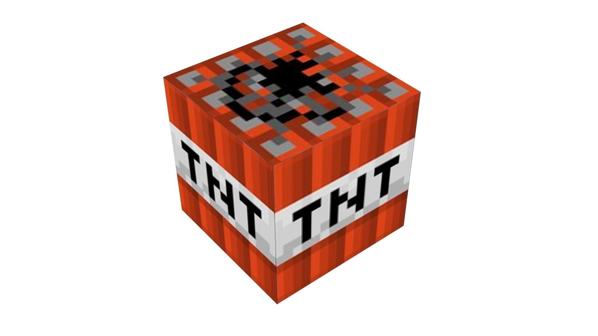 Minecraft TNT 3D model | CGTrader