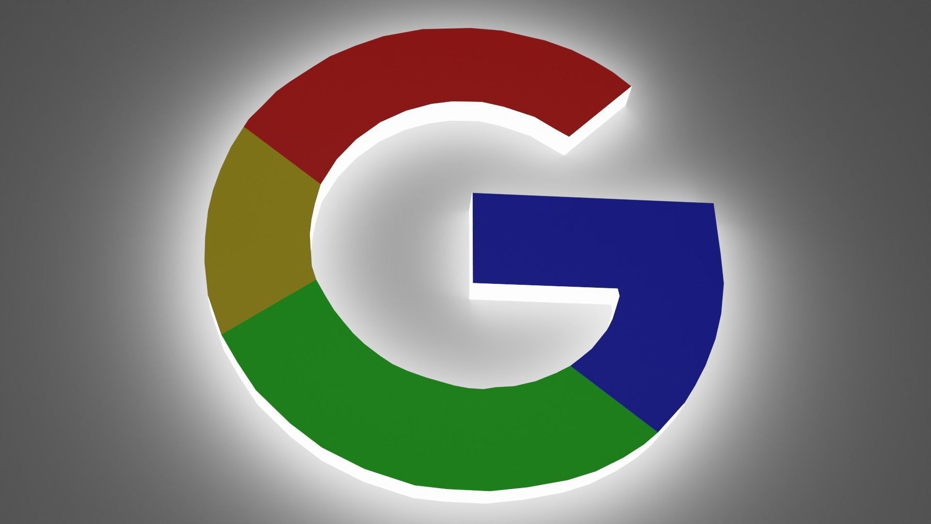 google logo 3D model | CGTrader