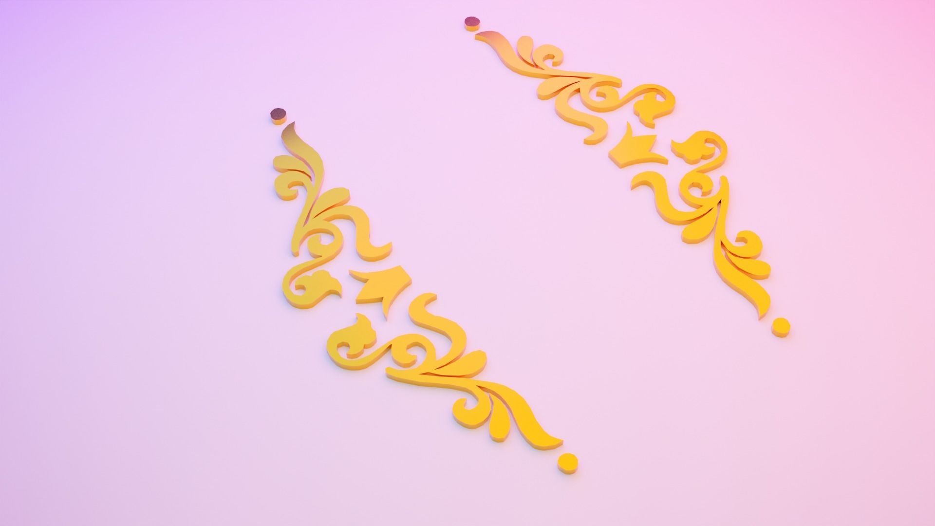 3d pattern for decor 3D model | CGTrader
