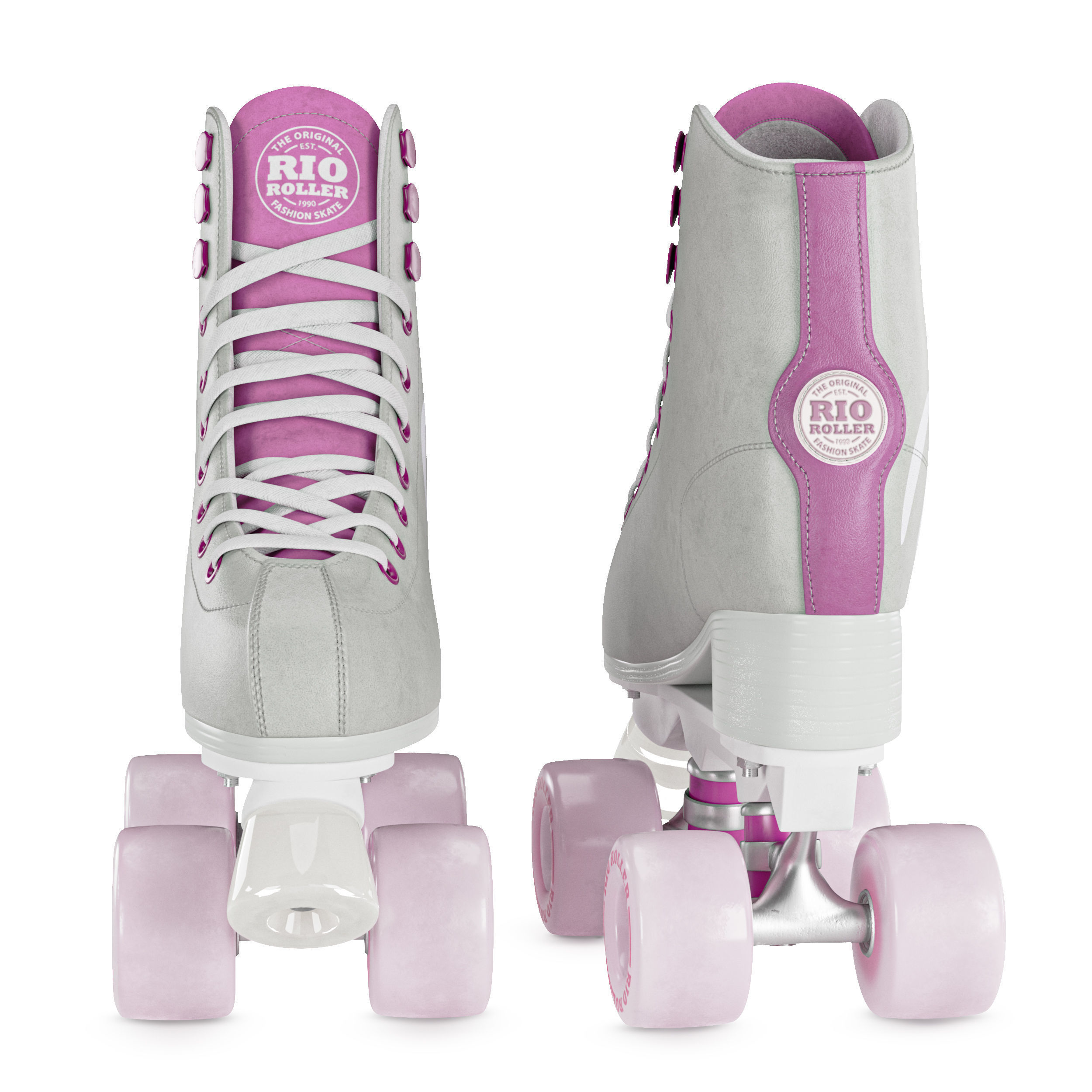 Rio Roller Script Quads 3D model | CGTrader