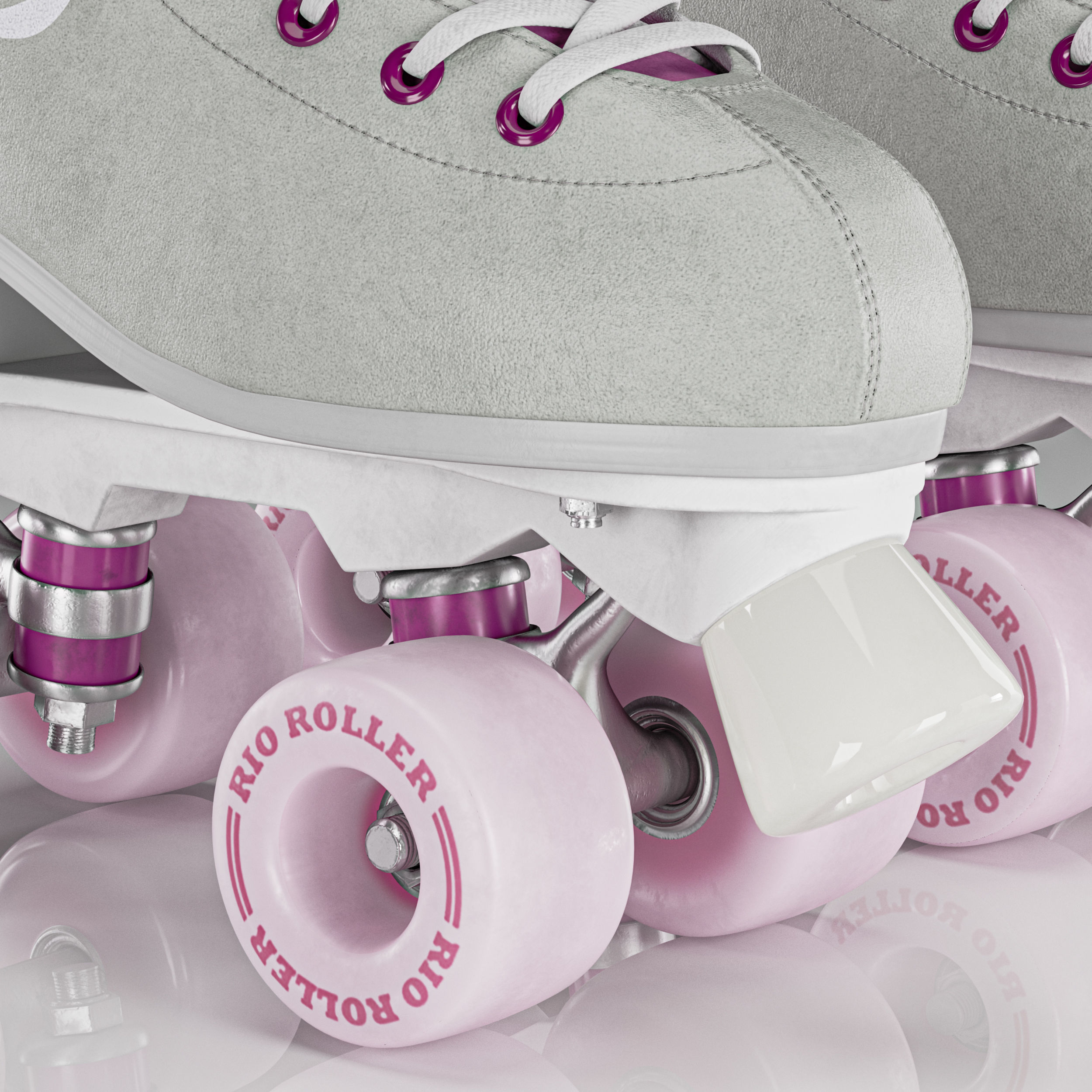 Rio Roller Script Quads 3D model | CGTrader