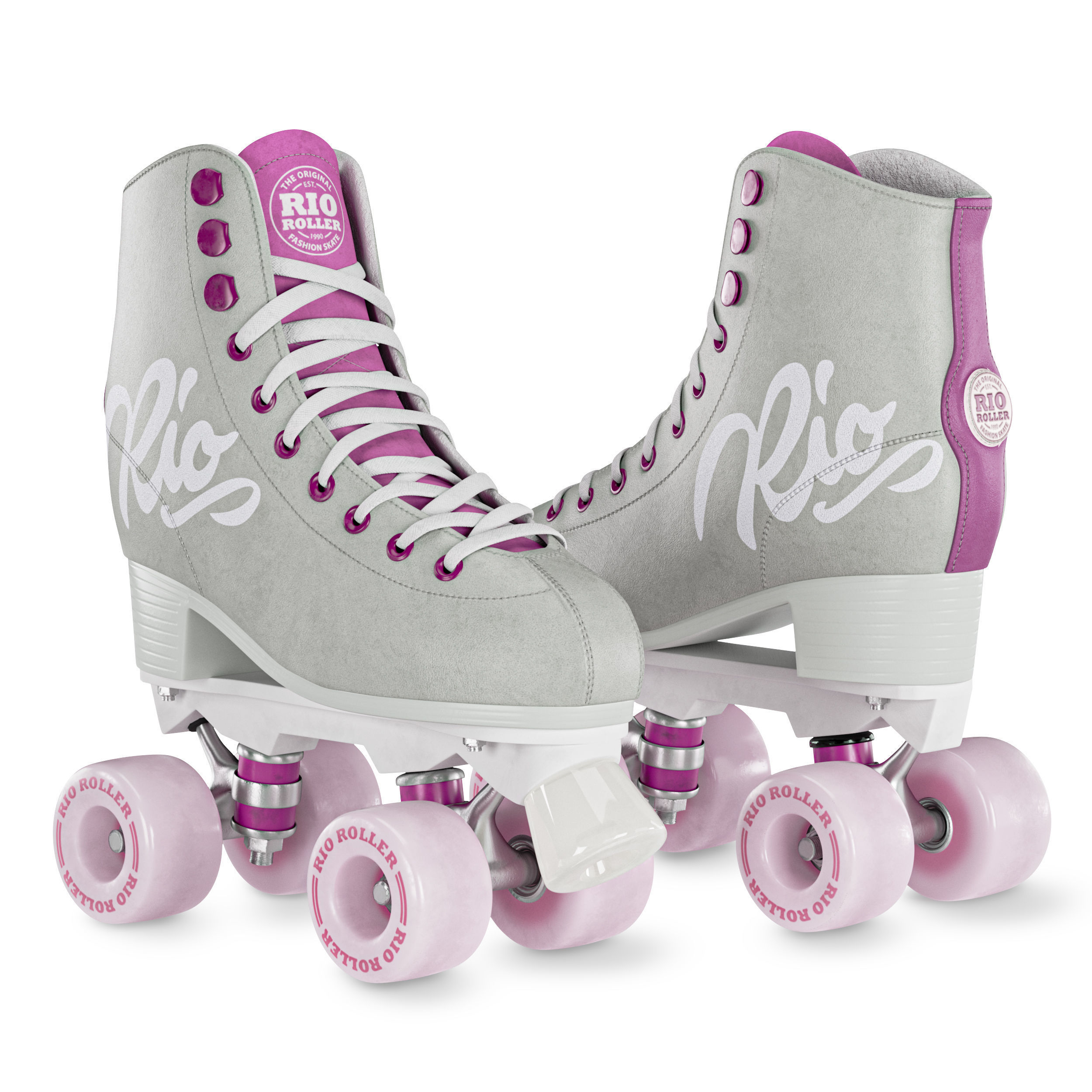 Rio Roller Script Quads 3D model | CGTrader