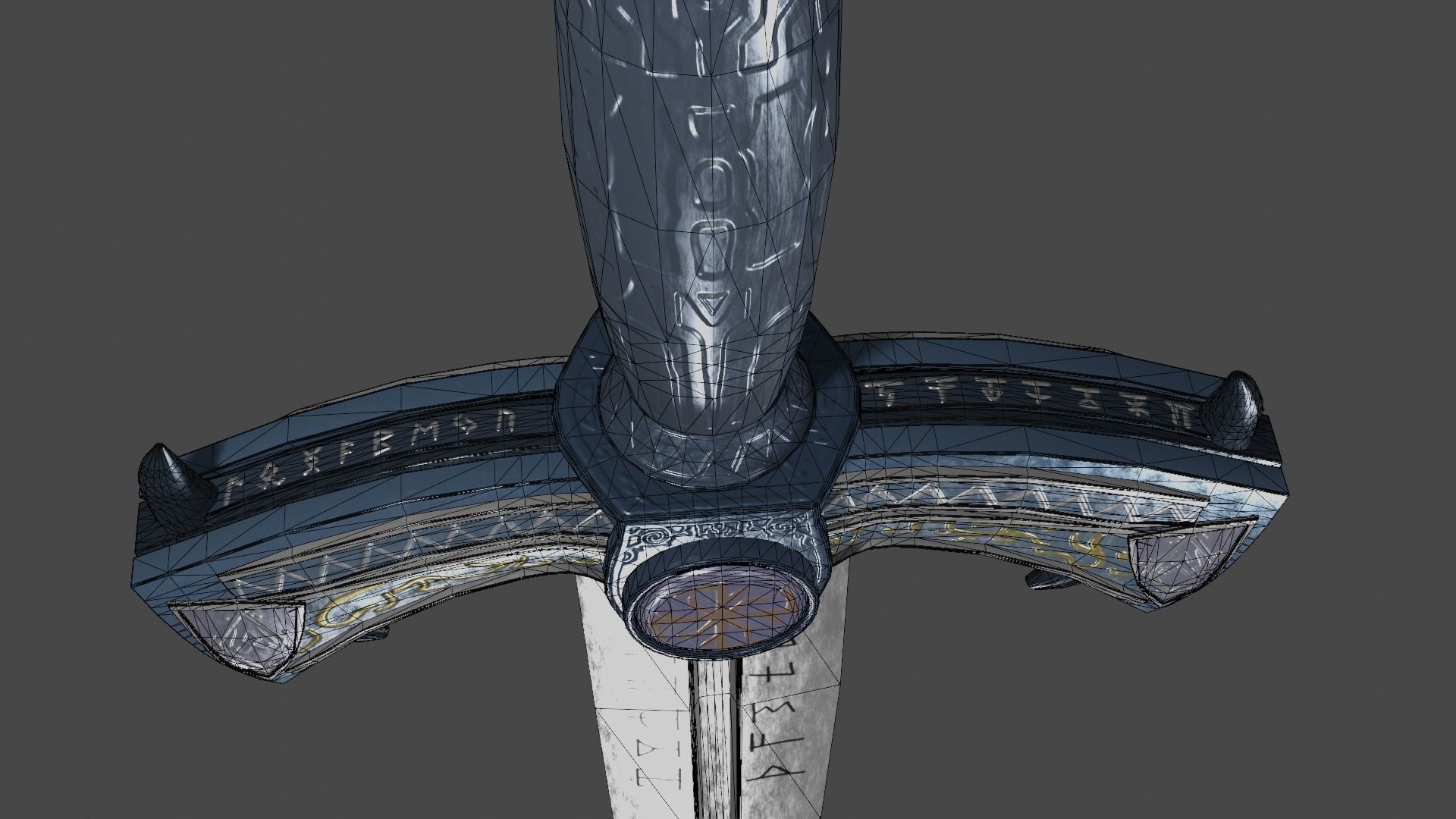 Detailed Excalibur sword free VR / AR / low-poly 3D model | CGTrader