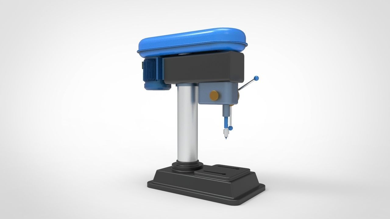 3D model Drilling Machine VR / AR / low-poly | CGTrader