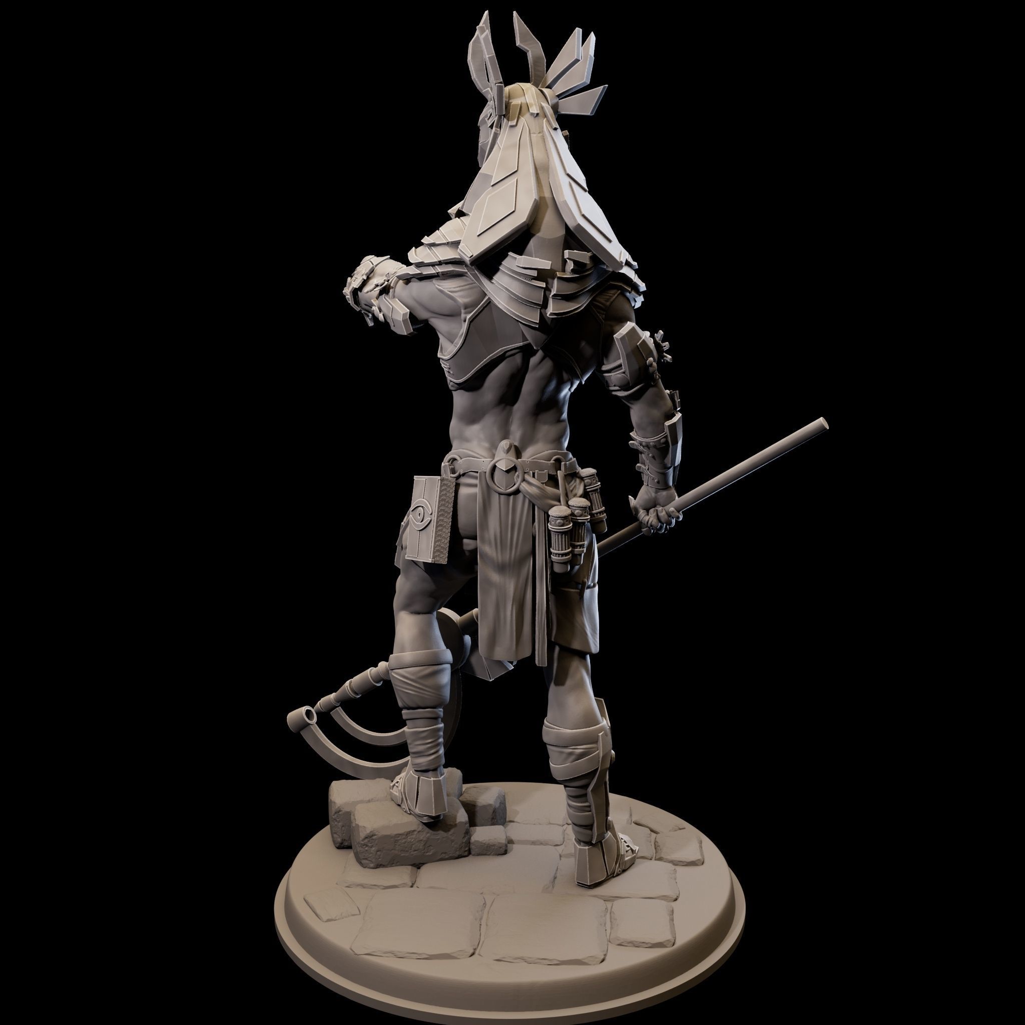 Anubis Warrior 3d print 3D model 3D printable | CGTrader