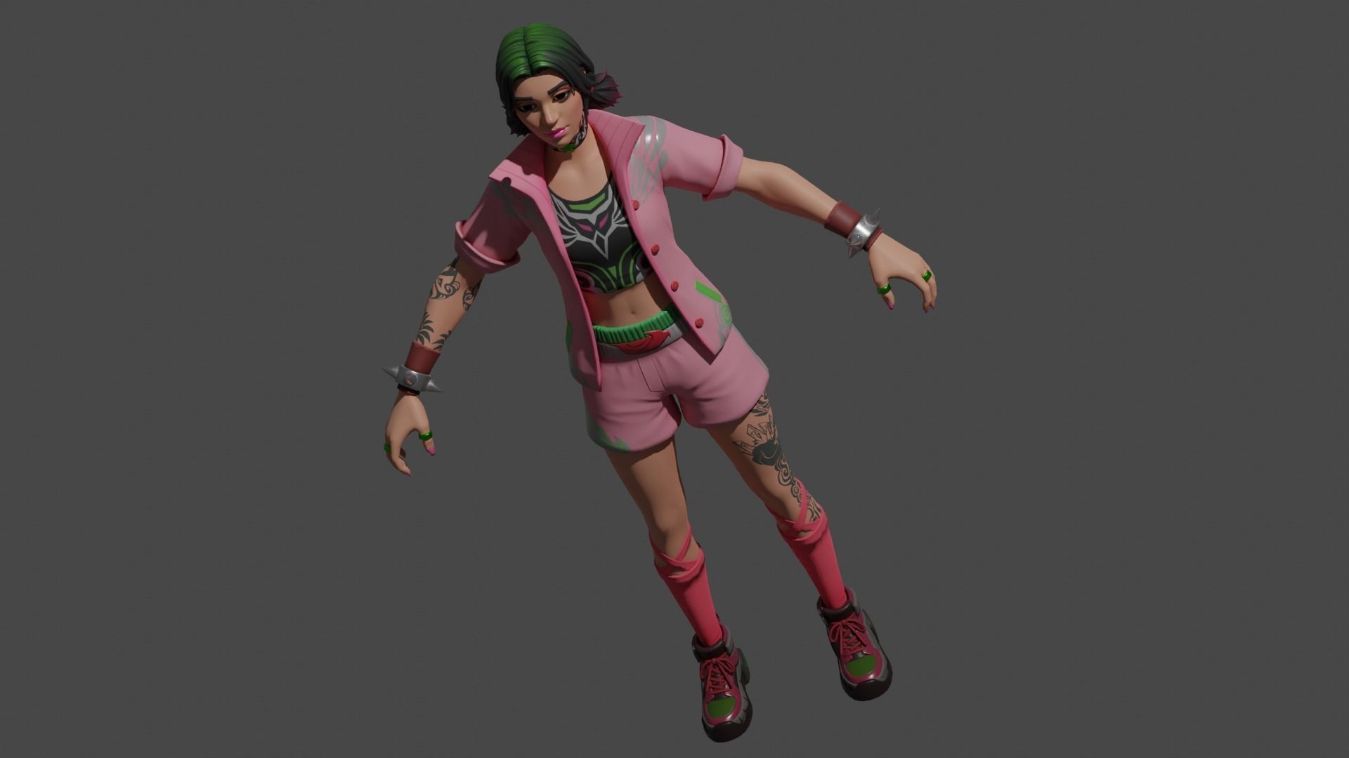 Fortnite Mariposa 3D Rigged Model 3D model rigged | CGTrader