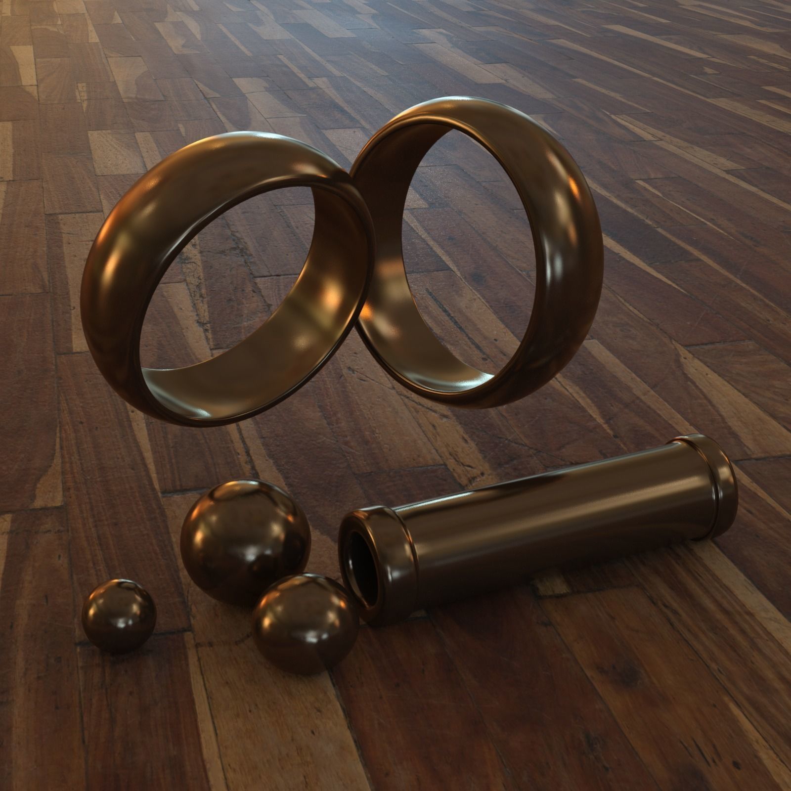 AMV Metal Shaders 3D model | CGTrader