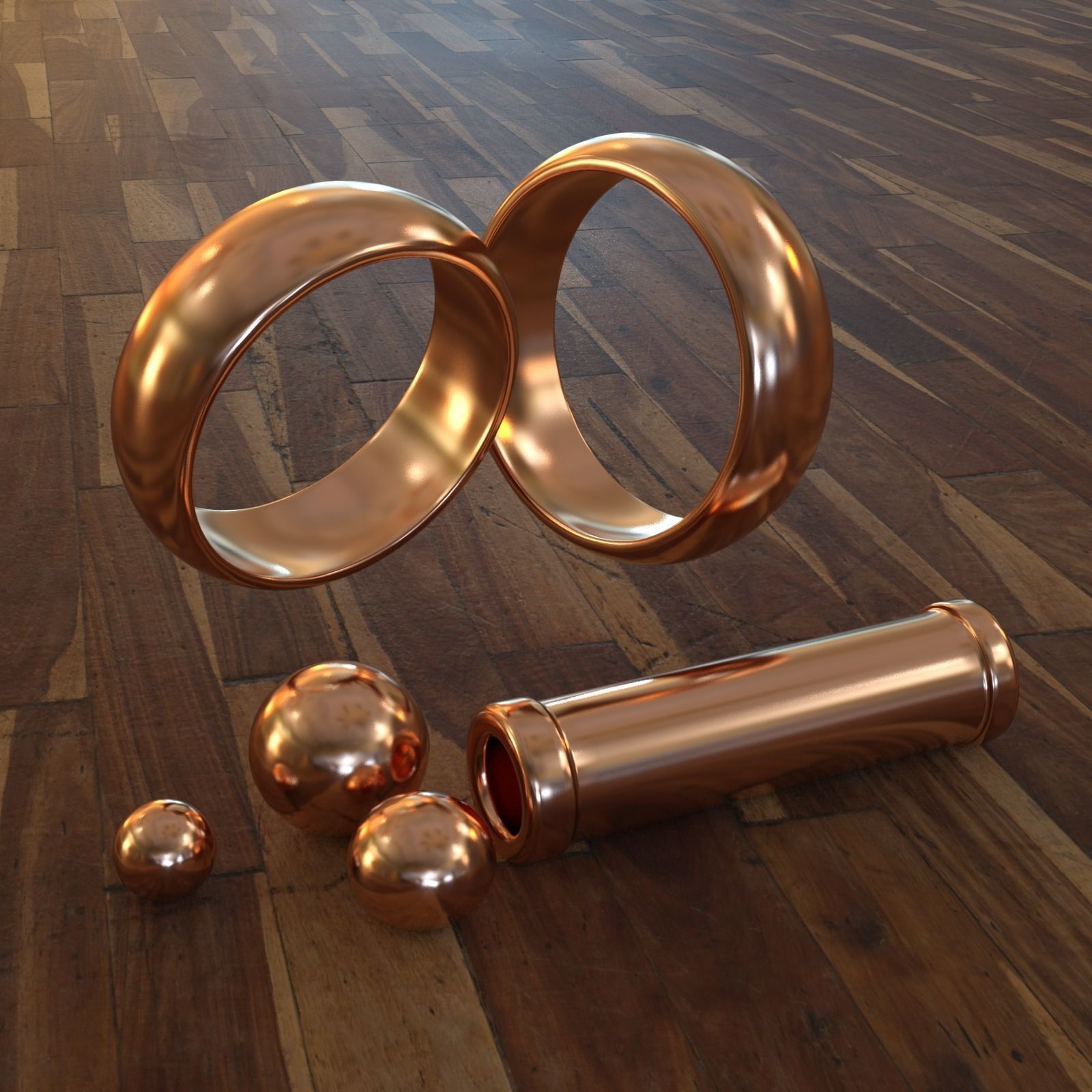 AMV Metal Shaders 3D model | CGTrader