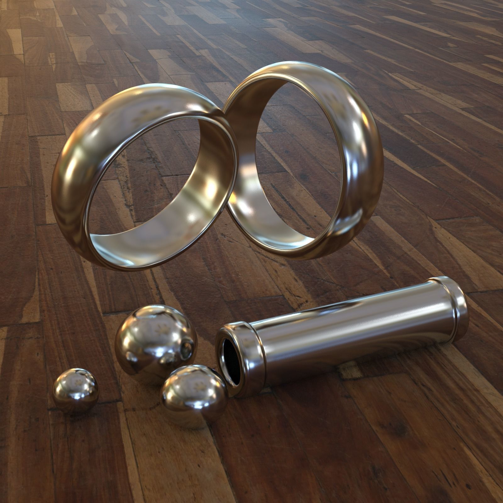 AMV Metal Shaders 3D model | CGTrader