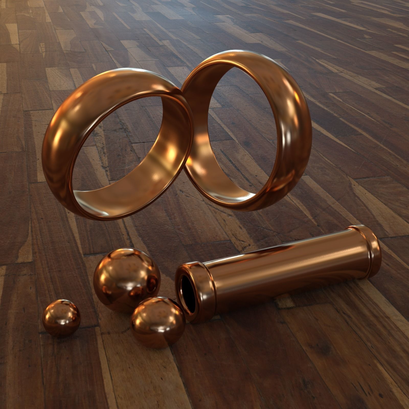 AMV Metal Shaders 3D model | CGTrader