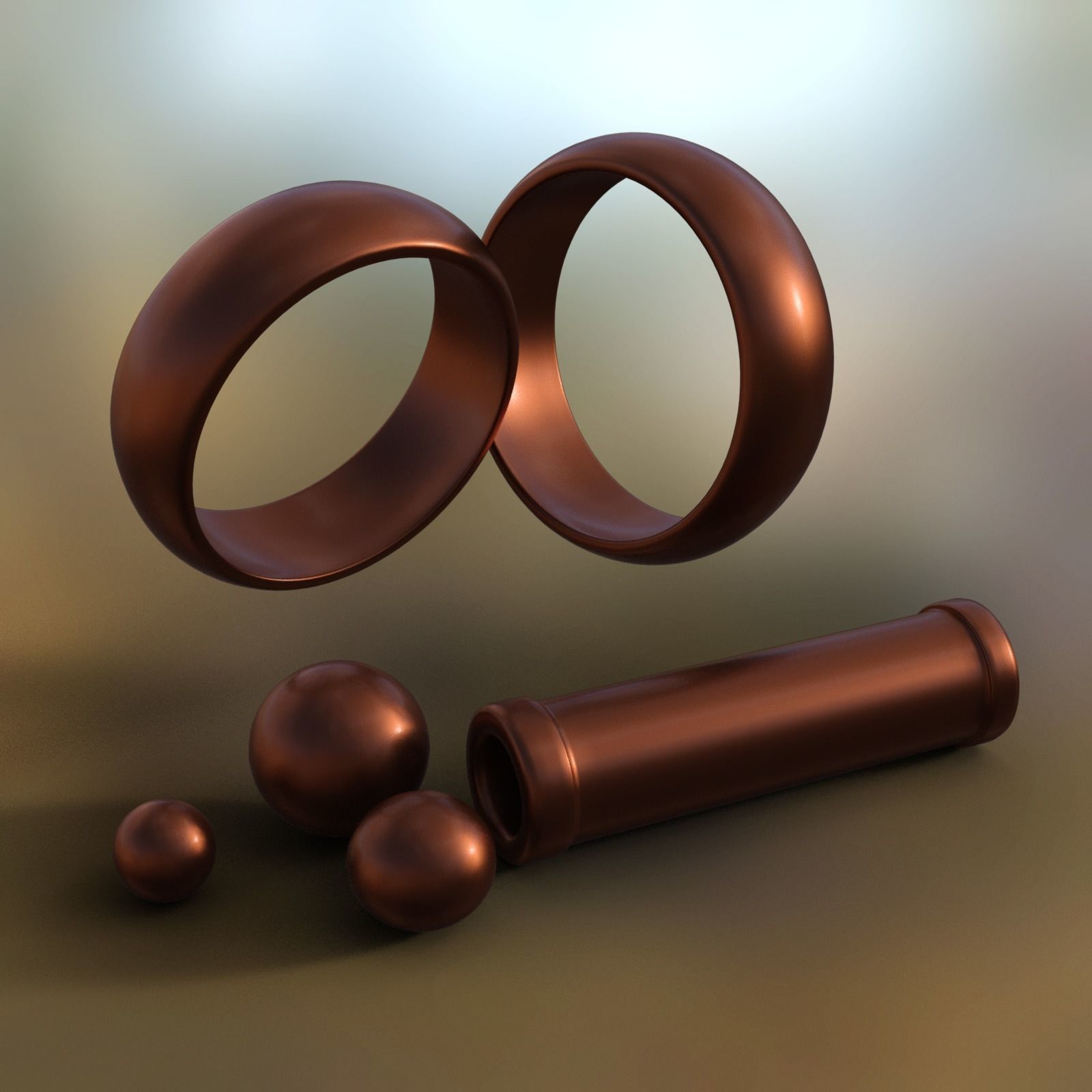 AMV Metal Shaders 3D model | CGTrader