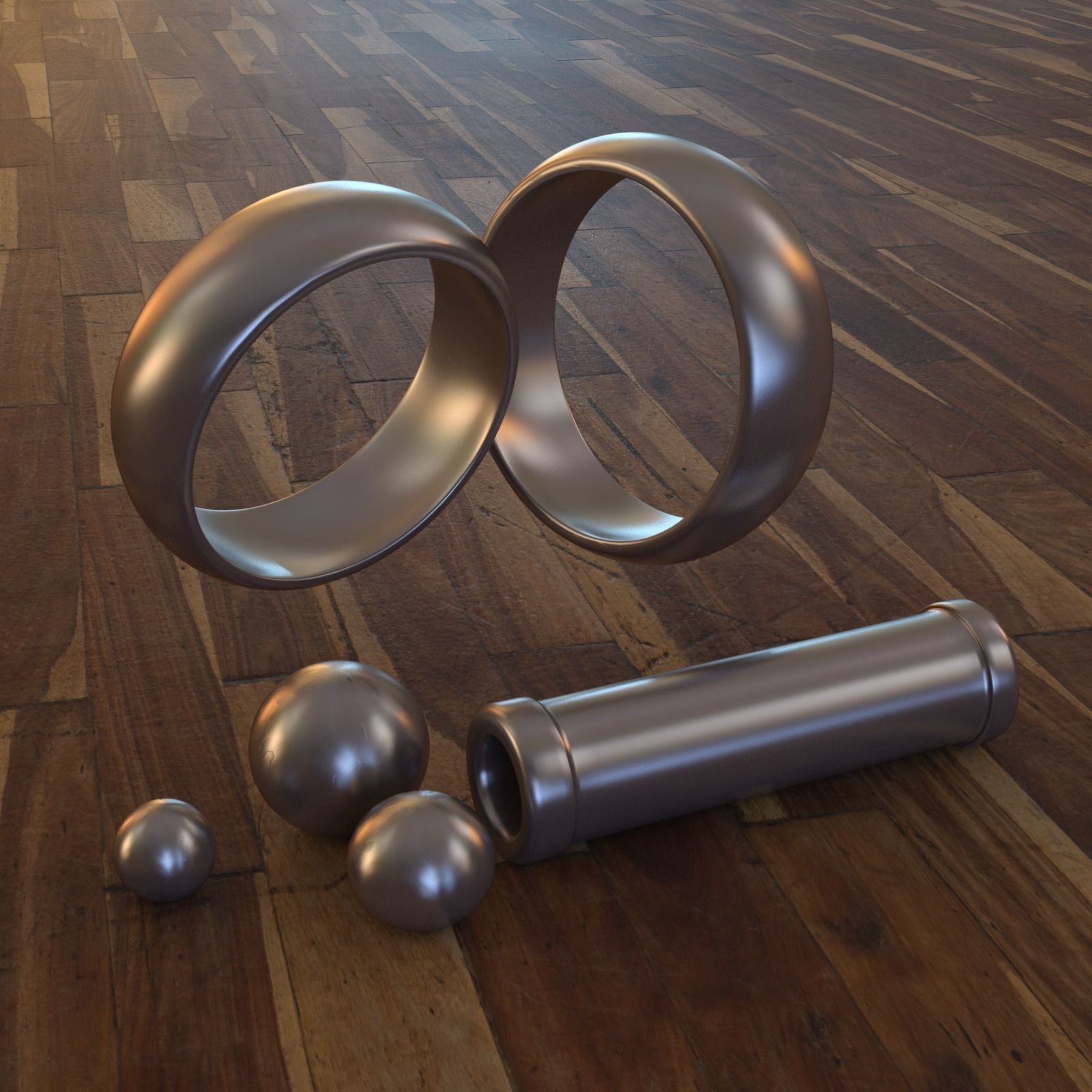 AMV Metal Shaders 3D model | CGTrader