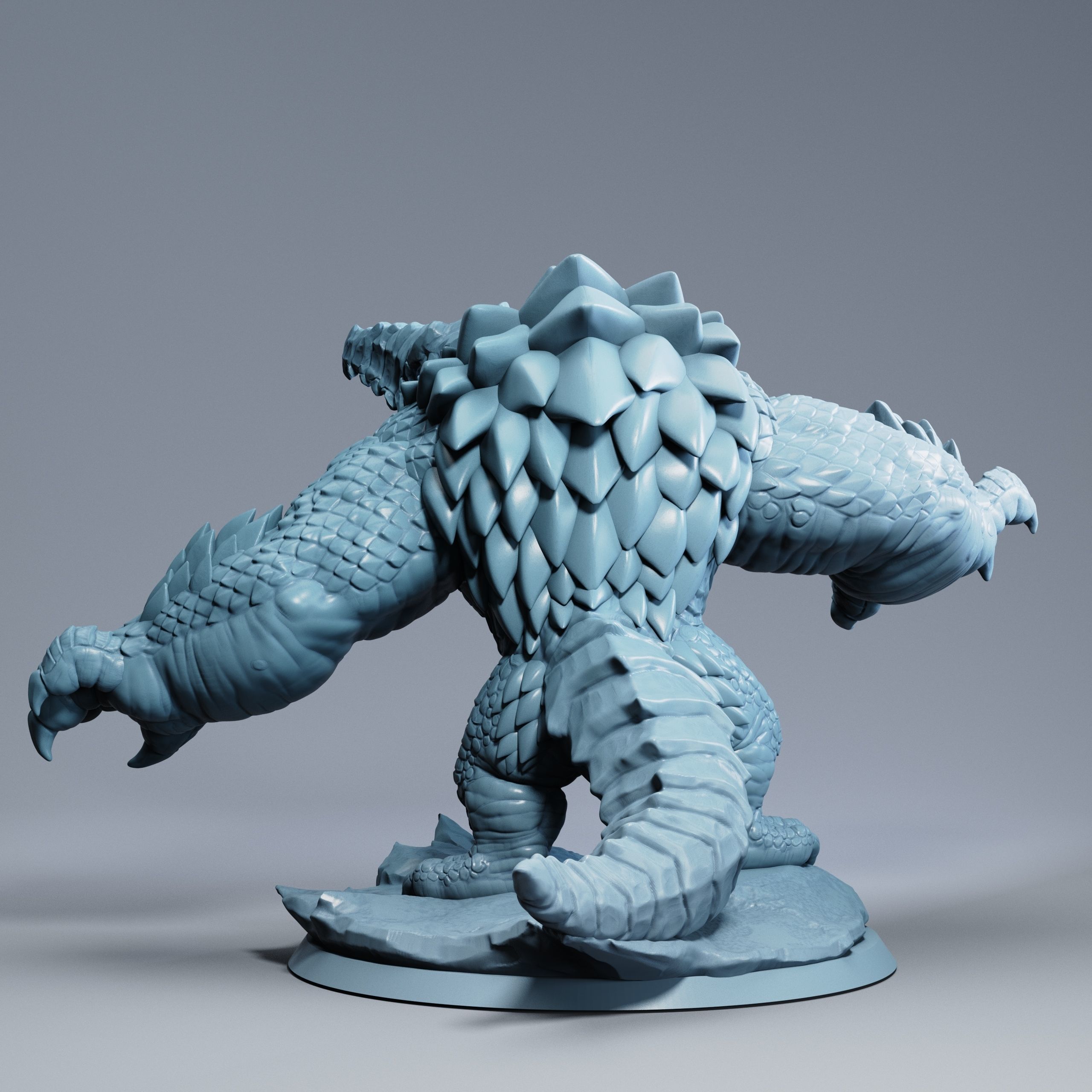 Kaiju Raiju 3D model 3D printable | CGTrader