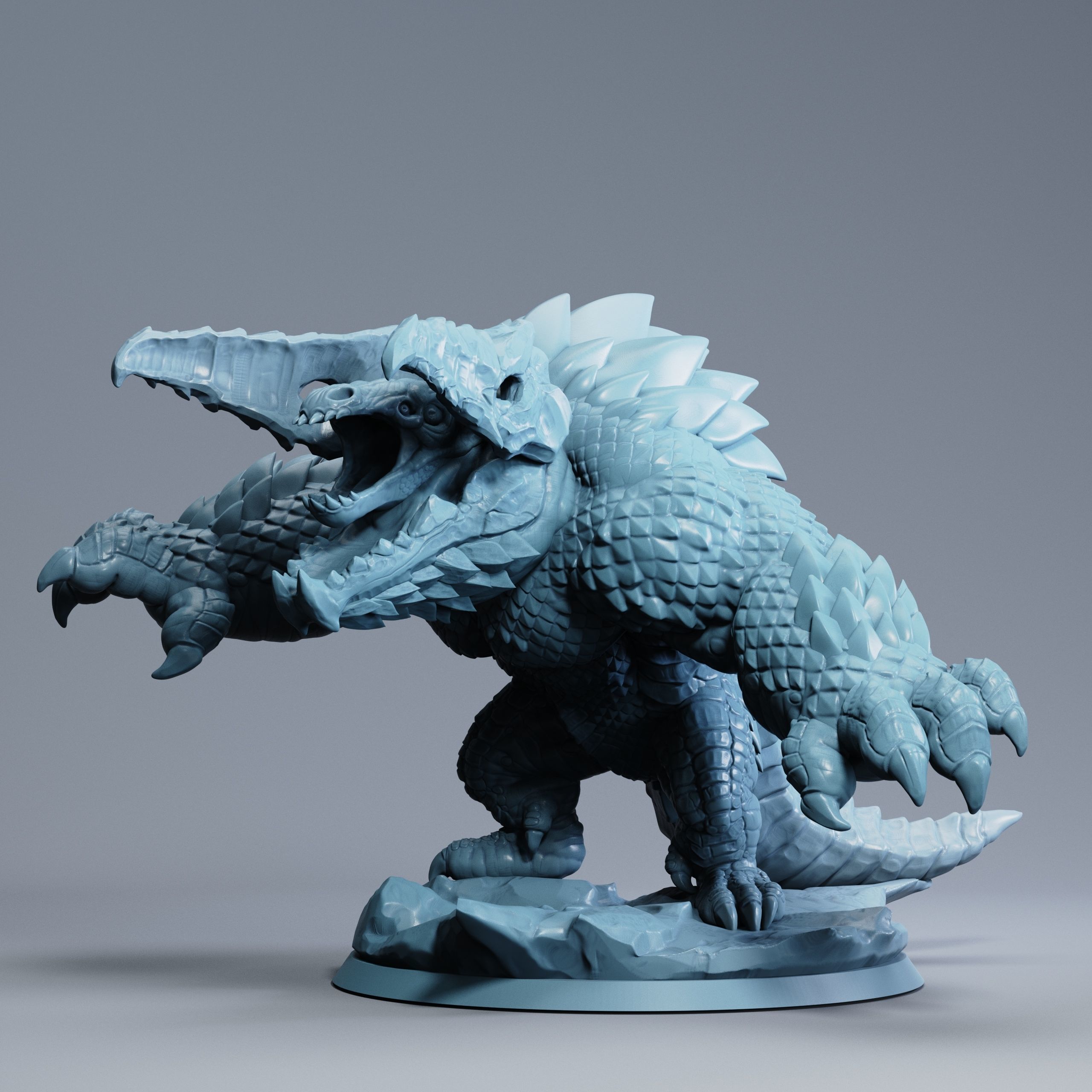 Kaiju Raiju 3D model 3D printable | CGTrader