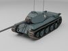 FCM 50T French medium tank free 3D model | CGTrader