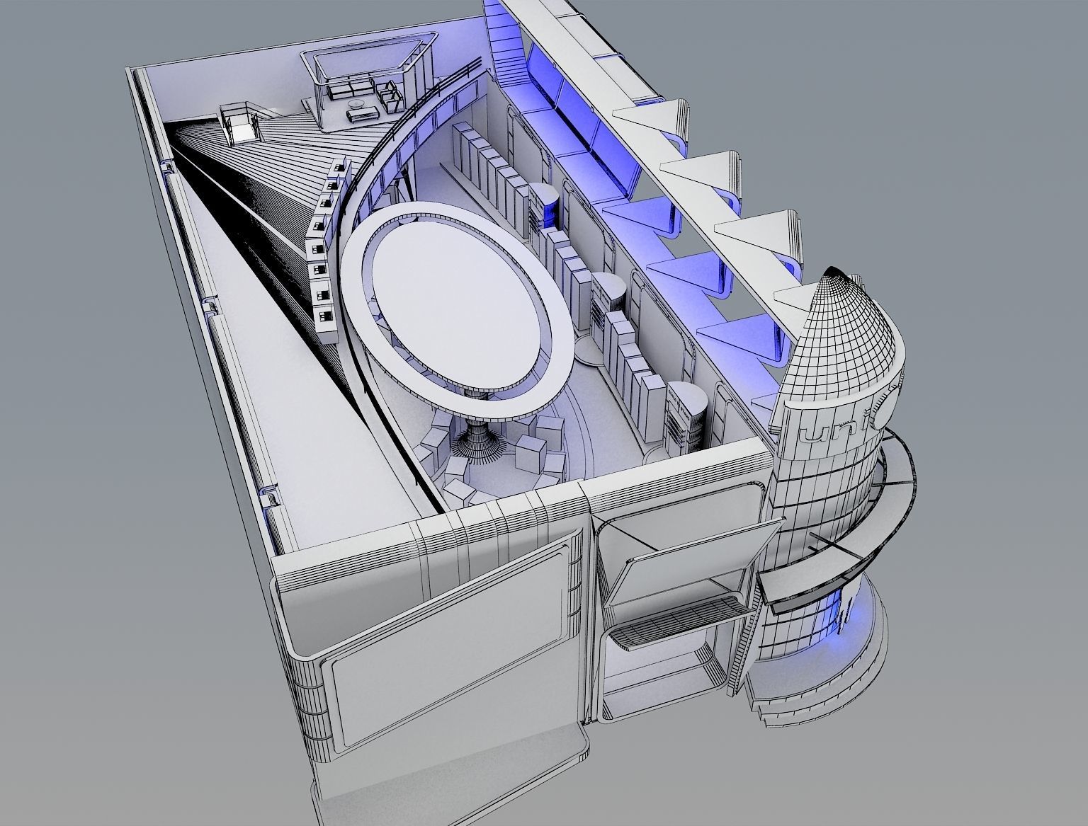 Fair Tent exhibition a368 3D model | CGTrader