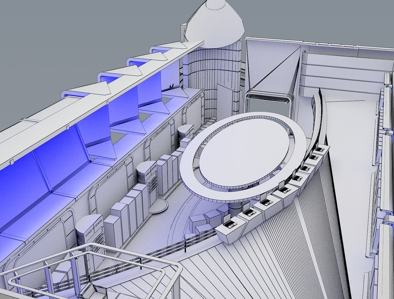 Fair Tent exhibition a368 3D model | CGTrader