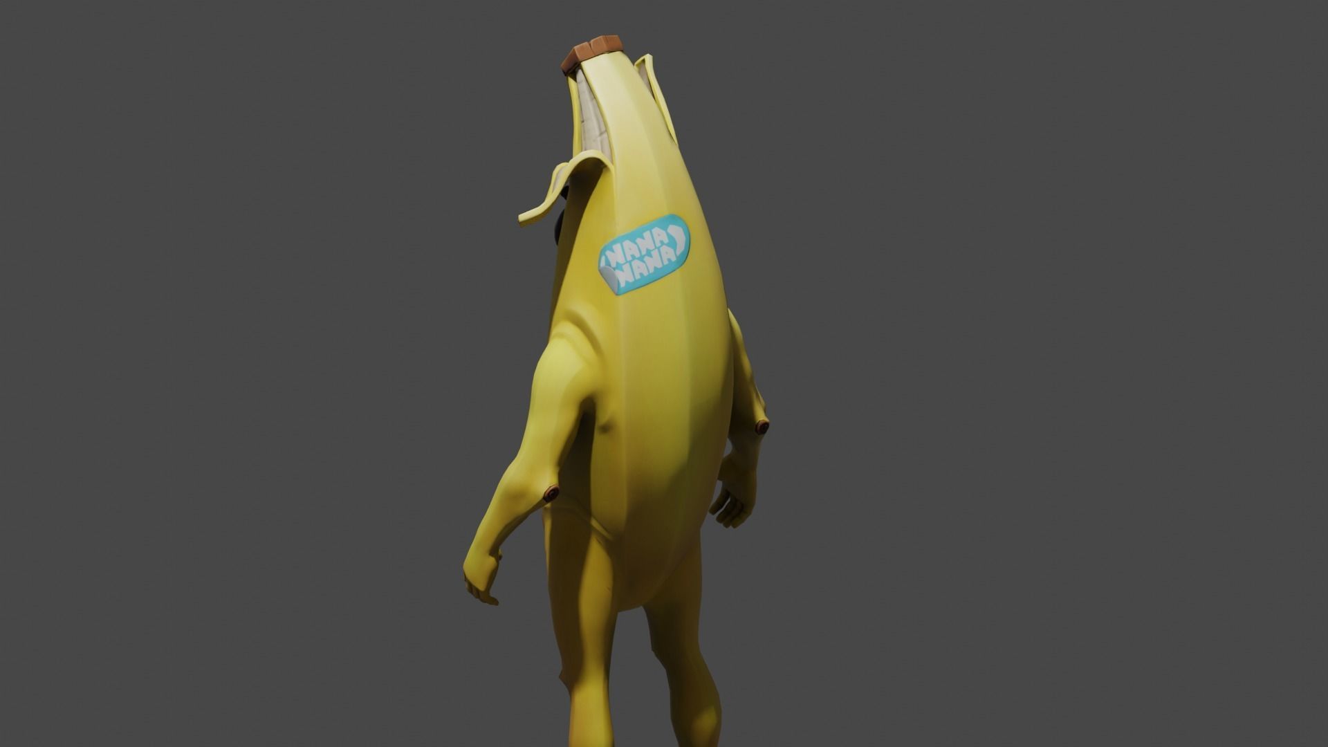 Fortnite Skin - Peely 3D model rigged | CGTrader