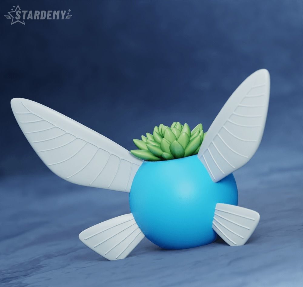 Navi Fairy Zelda Planter Pen Holder 3D model 3D printable | CGTrader