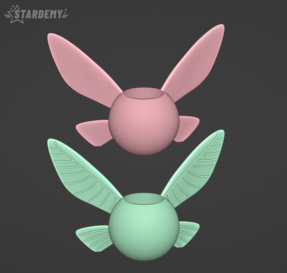 Navi Fairy Zelda Planter Pen Holder 3D model 3D printable | CGTrader