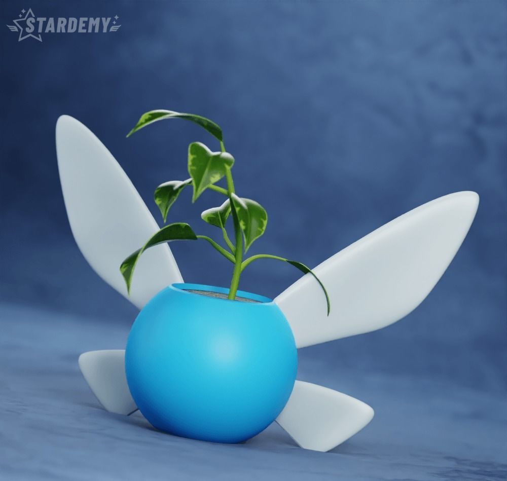 Navi Fairy Zelda Planter Pen Holder 3D model 3D printable | CGTrader