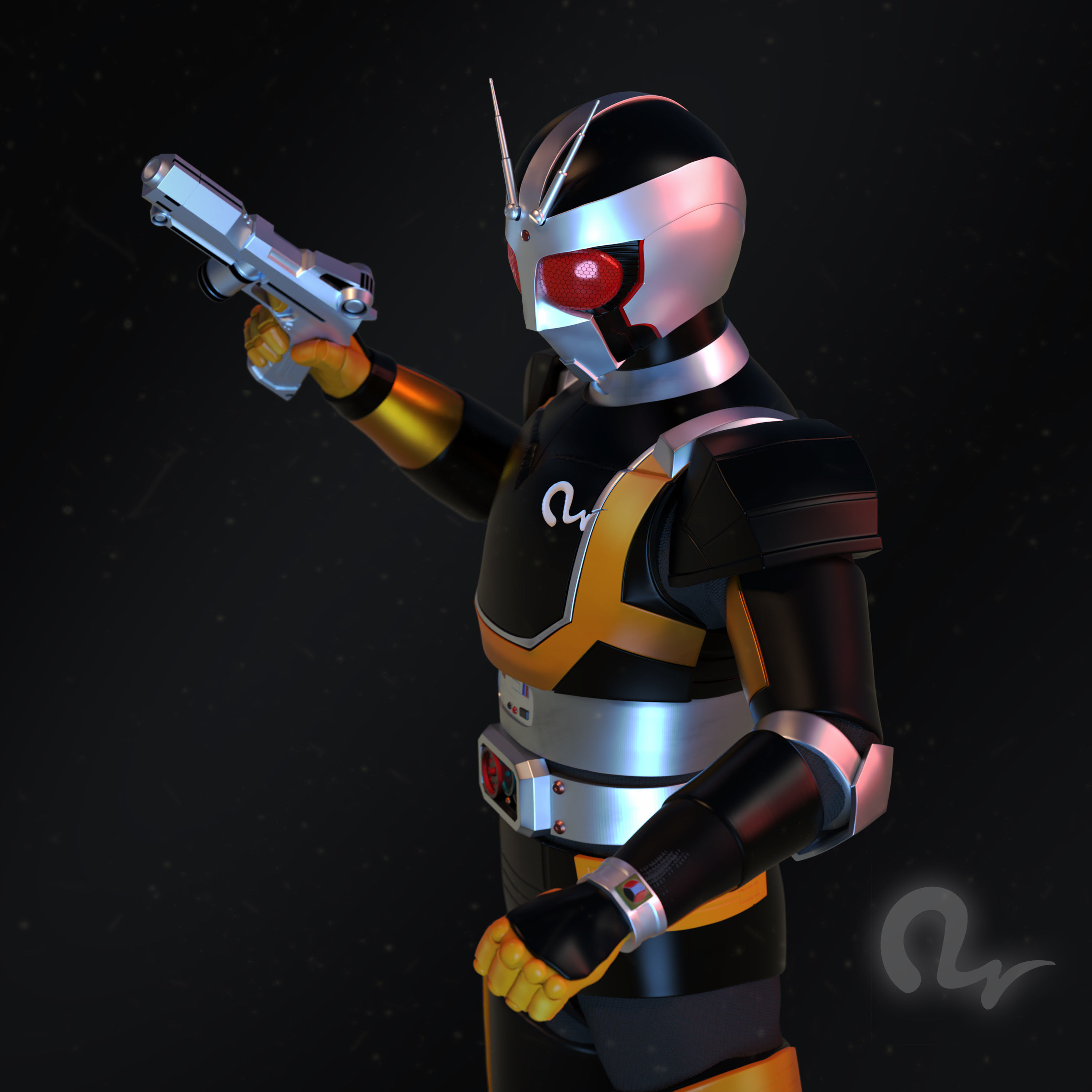 Robo Rider 3D model 3D printable | CGTrader