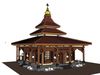 Joglo Traditional Java Indonesian Mosque architecture 3D model | CGTrader