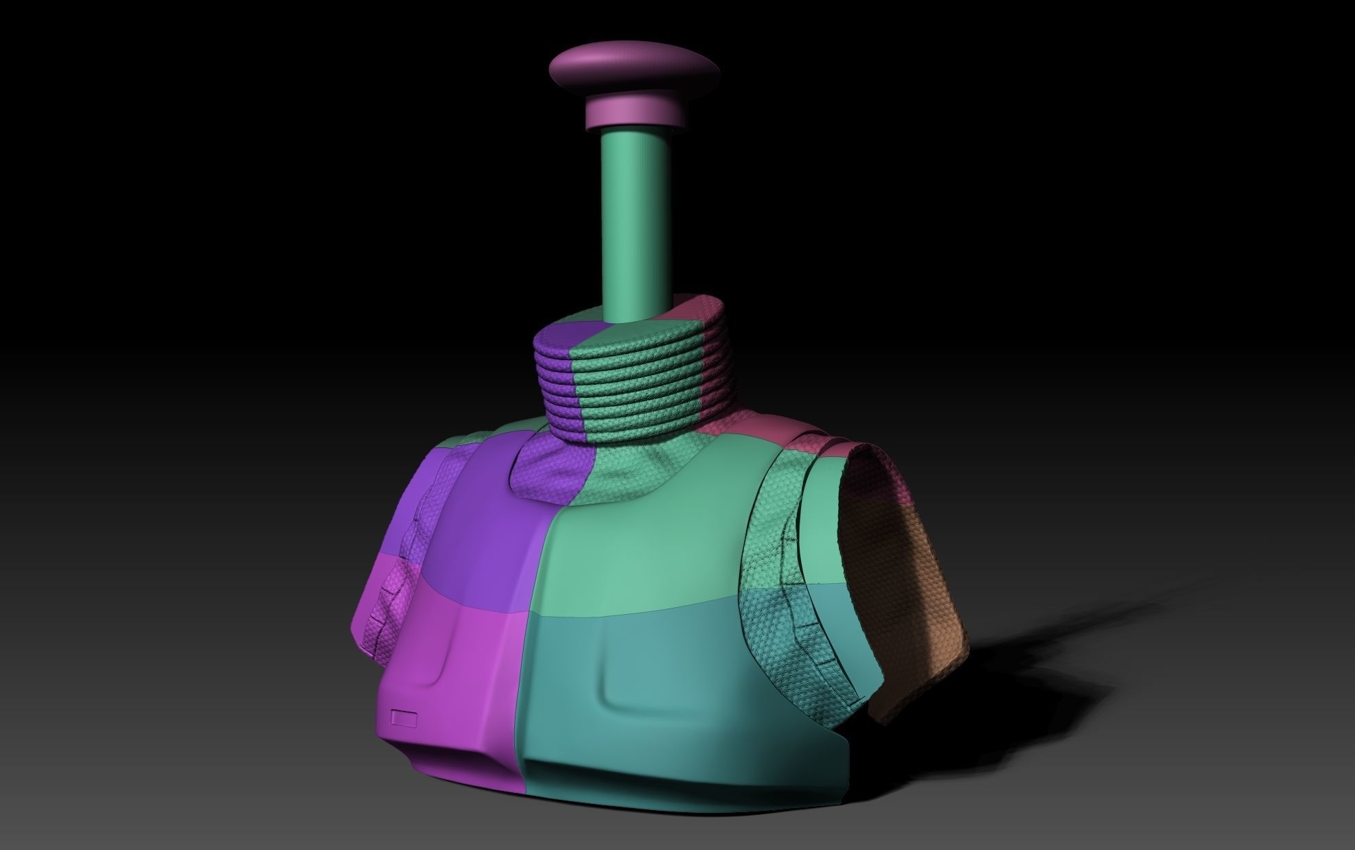 Scout Trooper Helmet Stand 3D model 3D printable | CGTrader