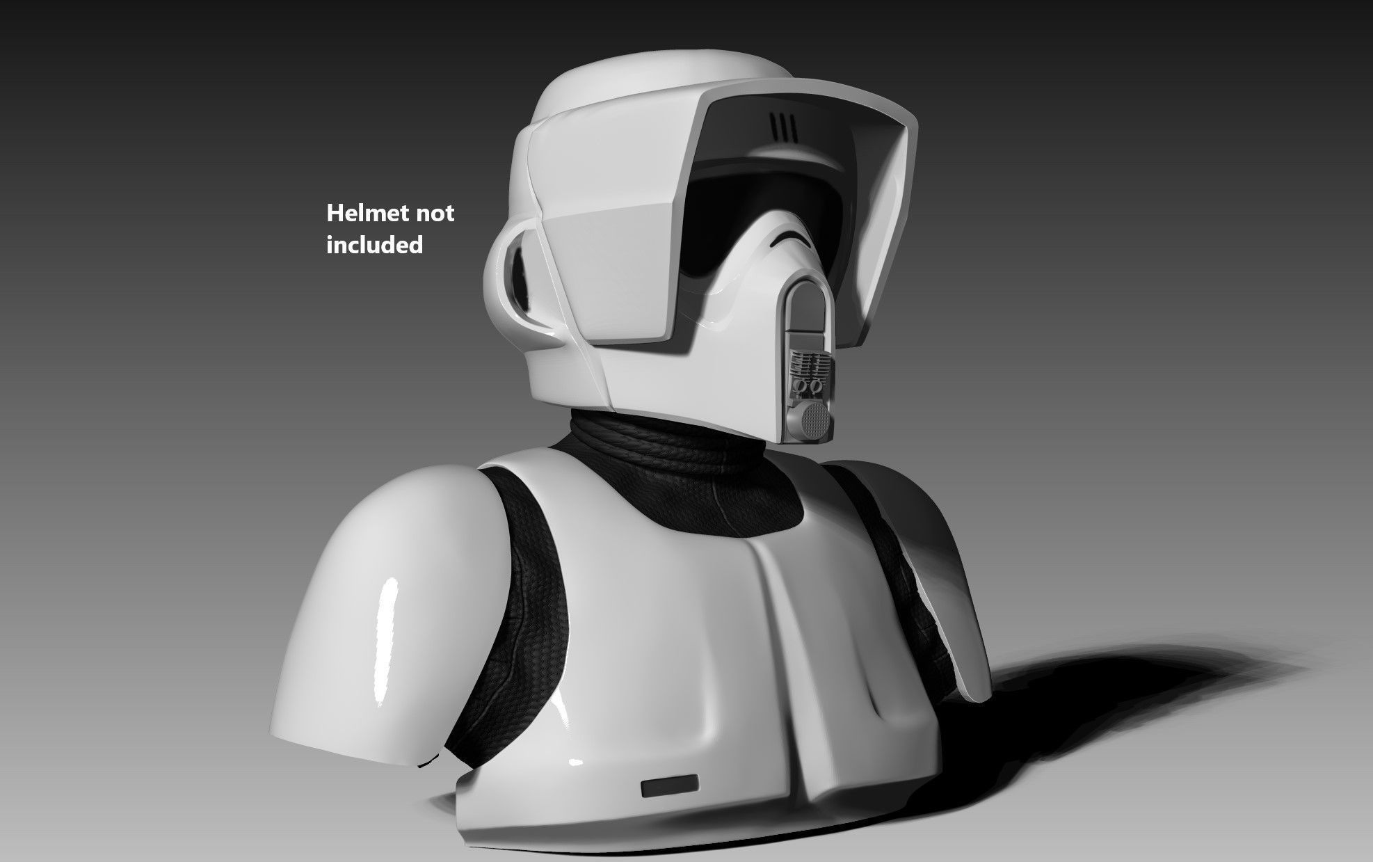 Scout Trooper Helmet Stand 3D model 3D printable | CGTrader