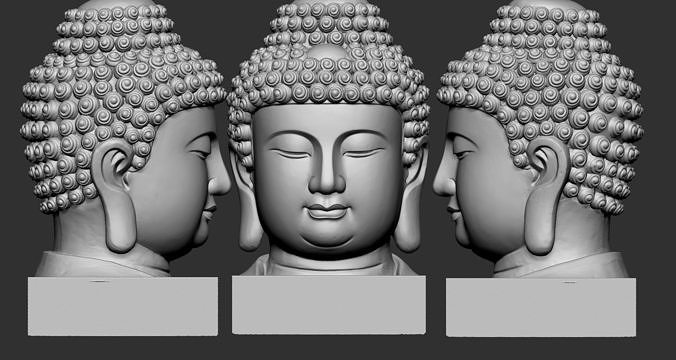 Buddha 3D model 3D printable | CGTrader