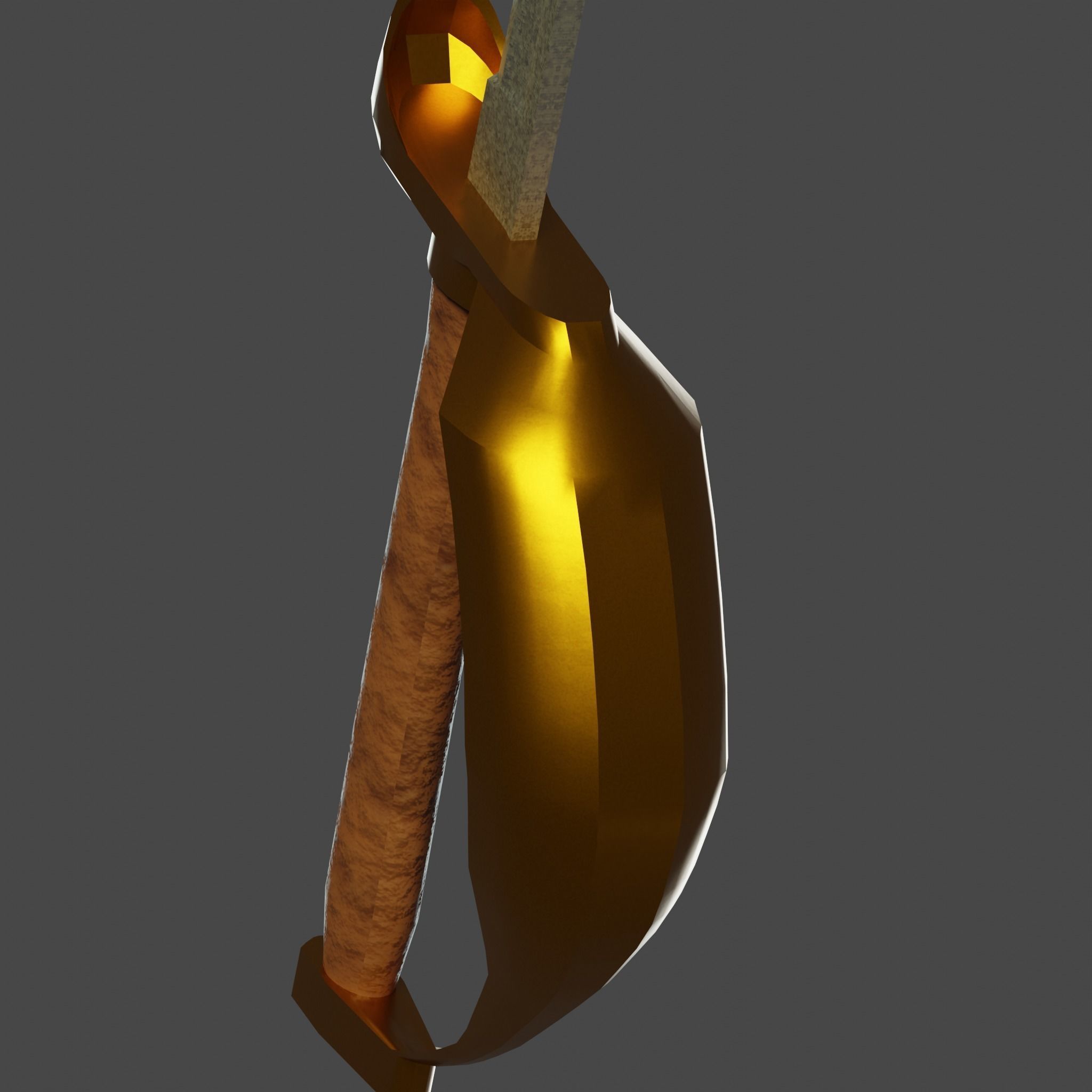 3D model Steel Cutlass VR / AR / low-poly | CGTrader