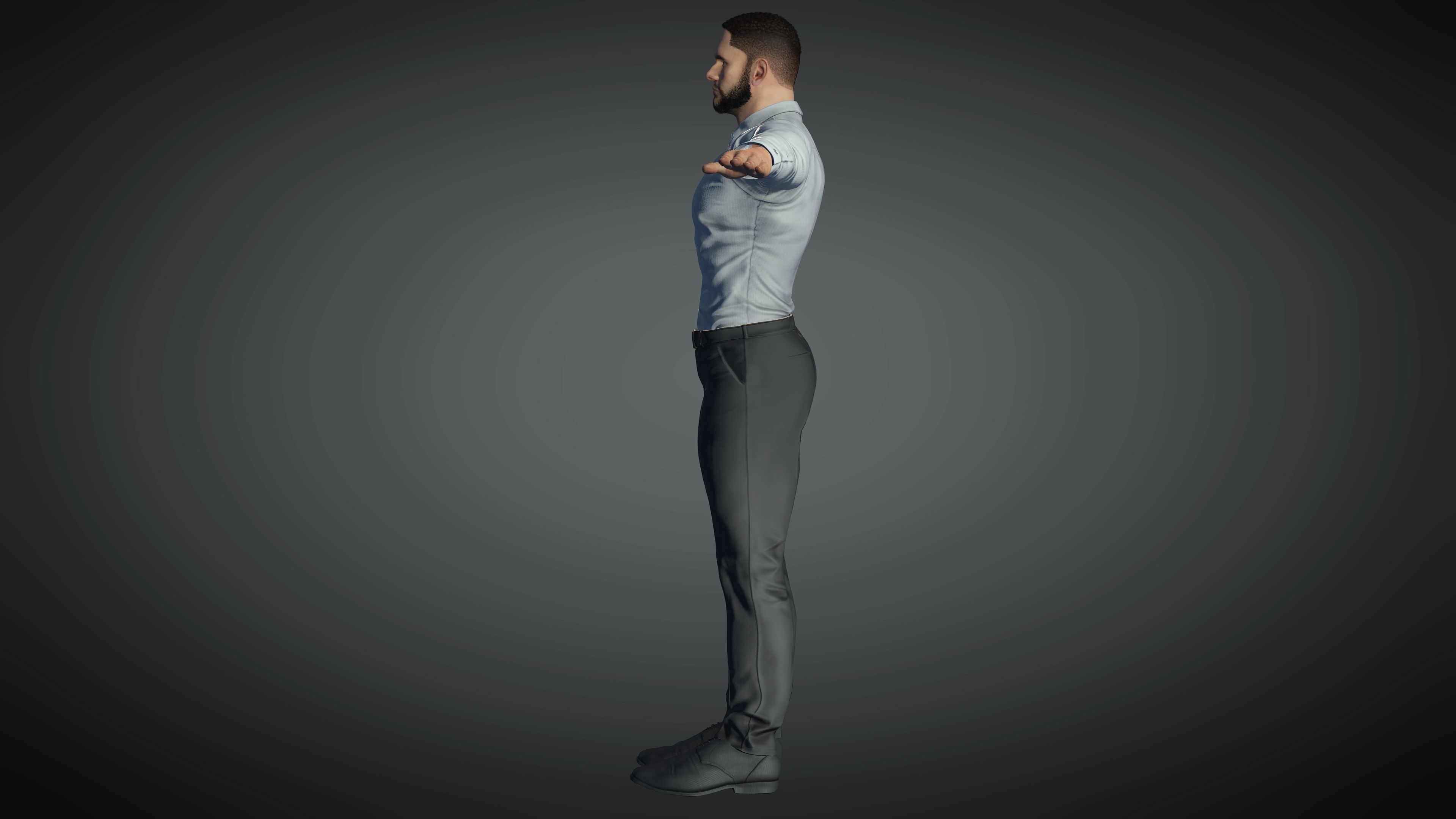 3D model Human Male Model VR / AR / low-poly | CGTrader