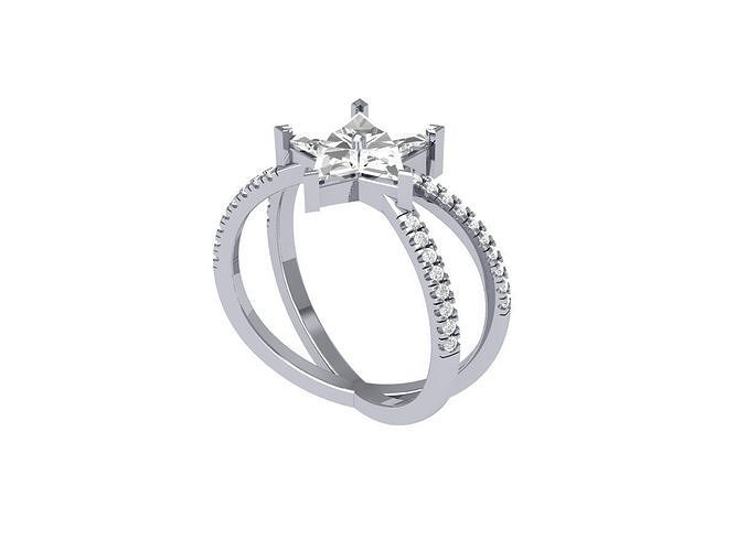 Wedding Ring 3D model 3D printable | CGTrader