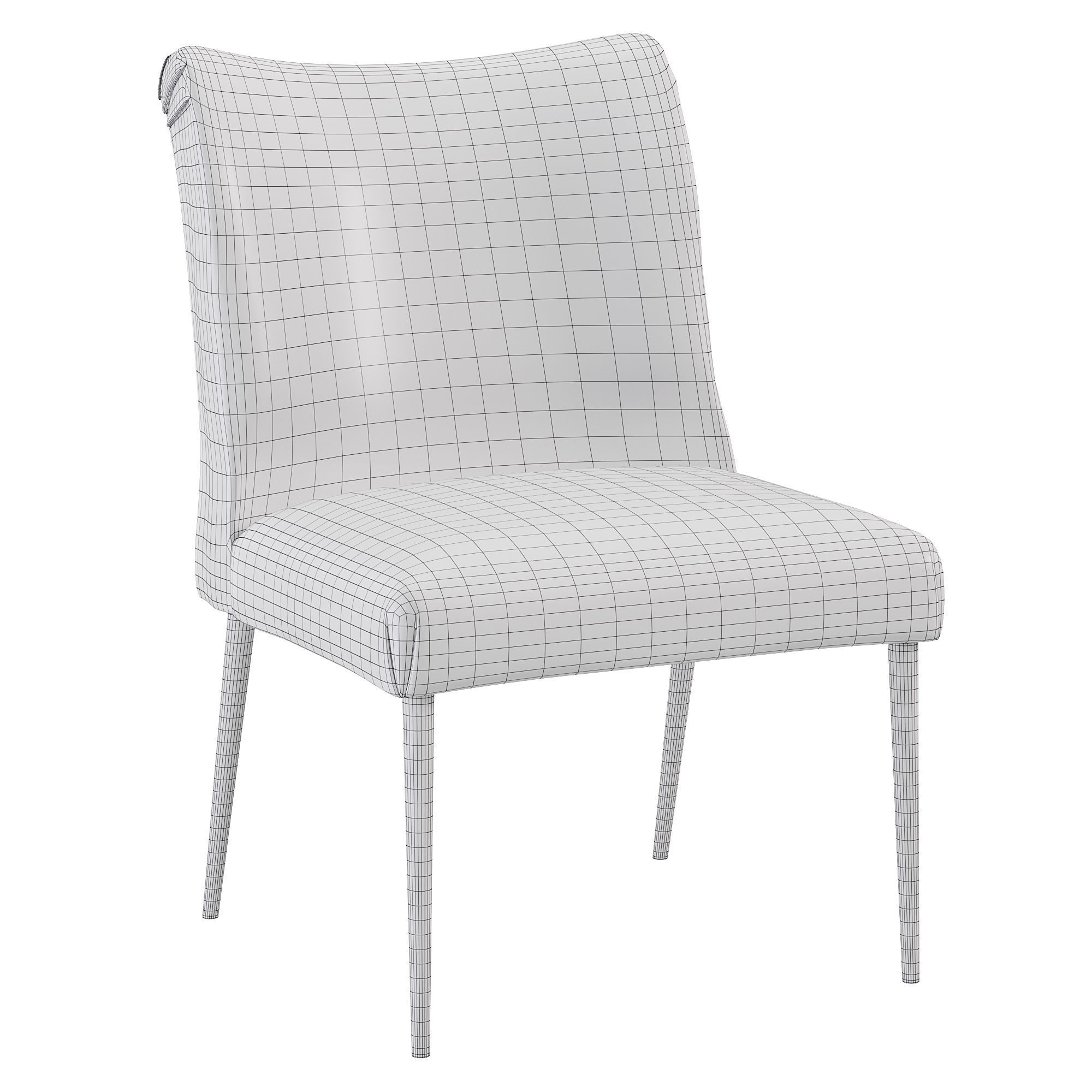AVA DINING CHAIR by bakerfurniture 3D model | CGTrader