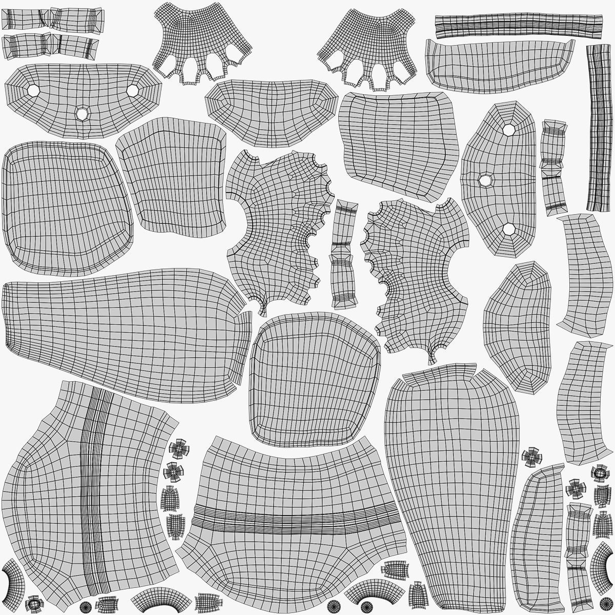 3D model Action Adventurer - Rigged Female Character for Blender VR ...