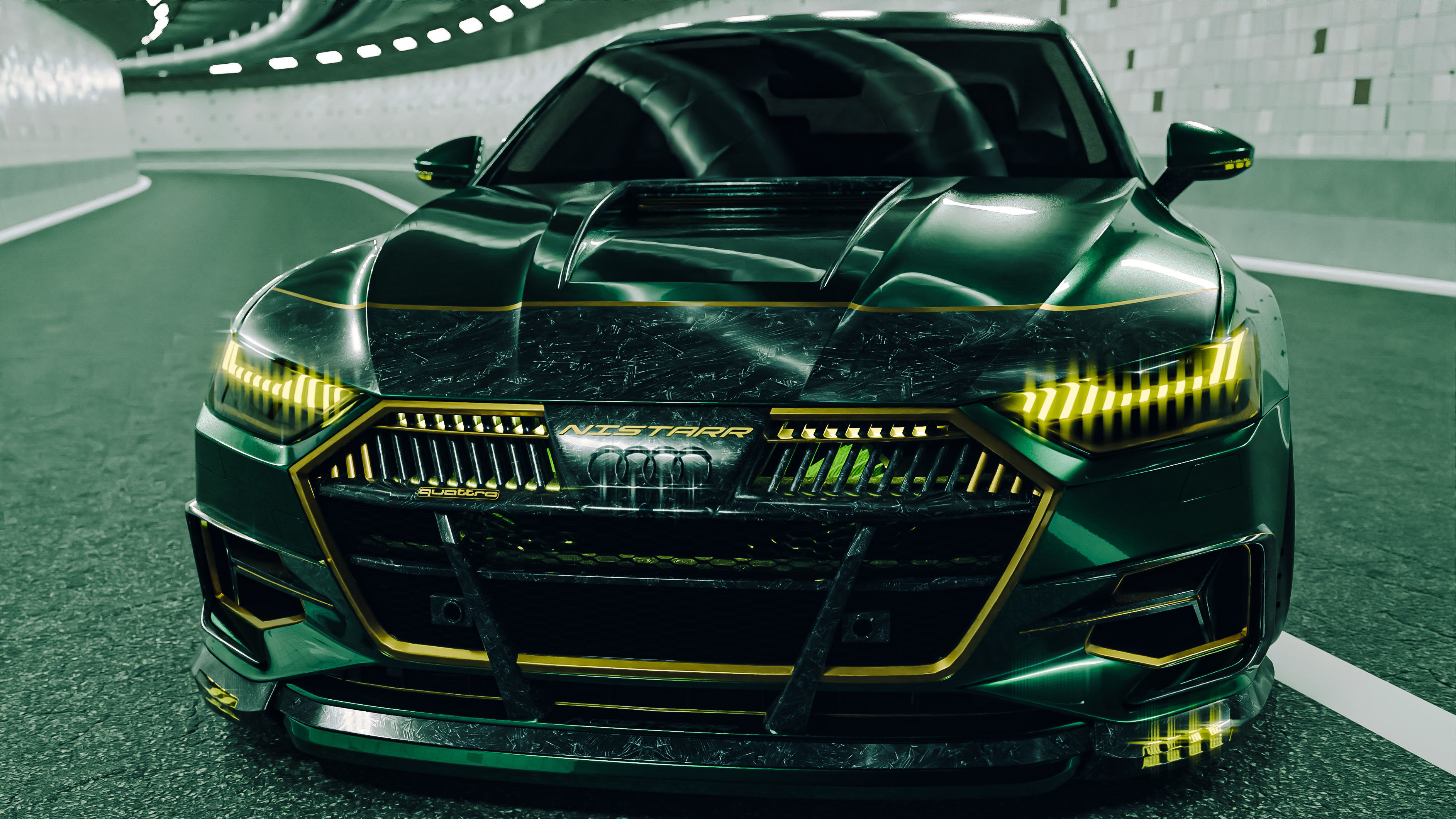 Audi A7 custom body kit 3D model | CGTrader