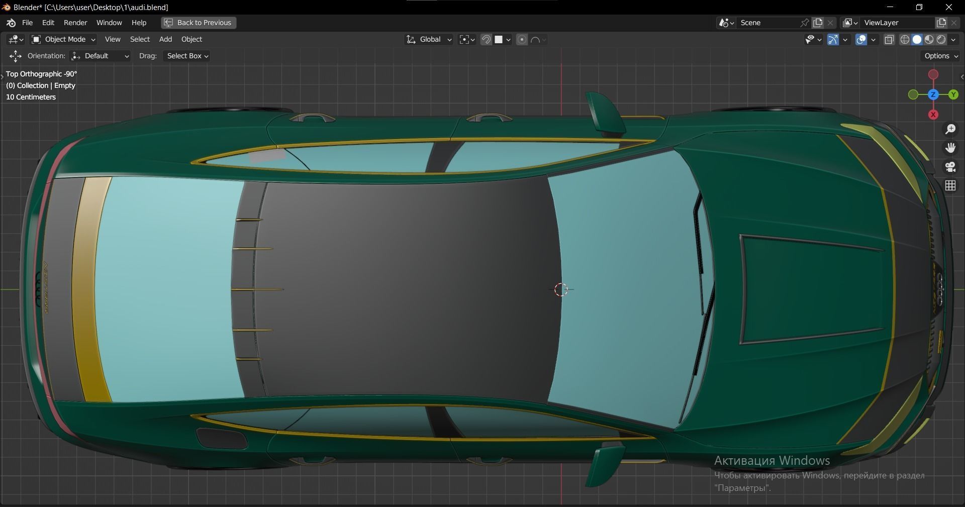 Audi A7 custom body kit 3D model | CGTrader
