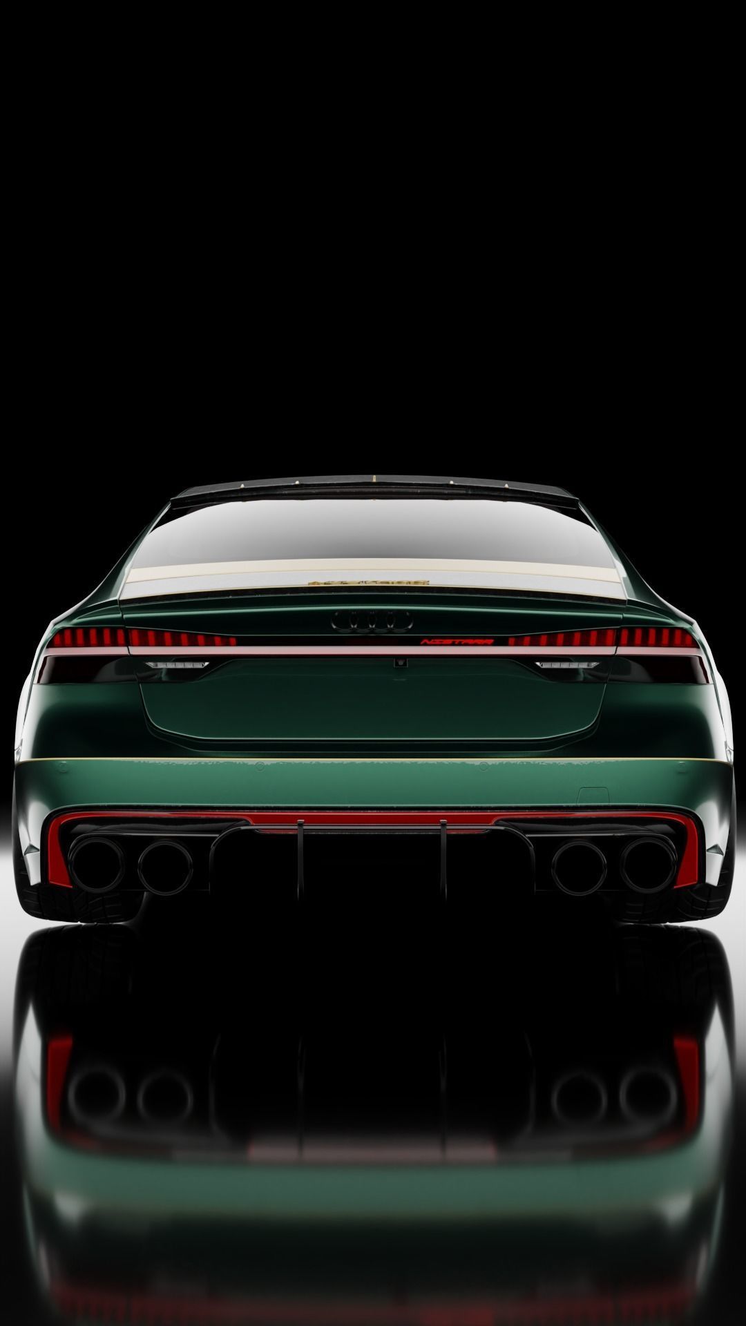 Audi A7 custom body kit 3D model | CGTrader