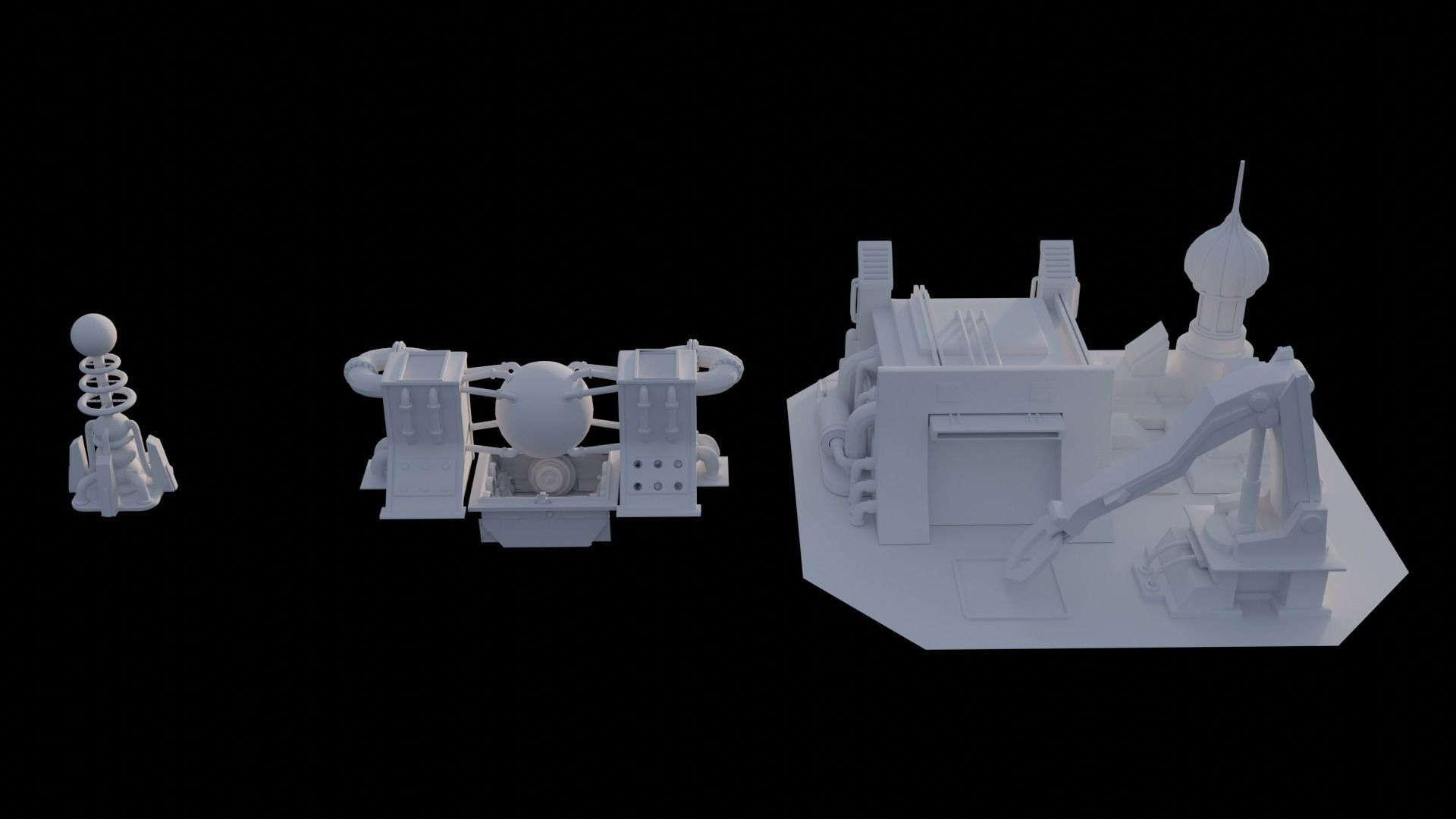 Red Alert 2 Soviet Buildings 3D model | CGTrader