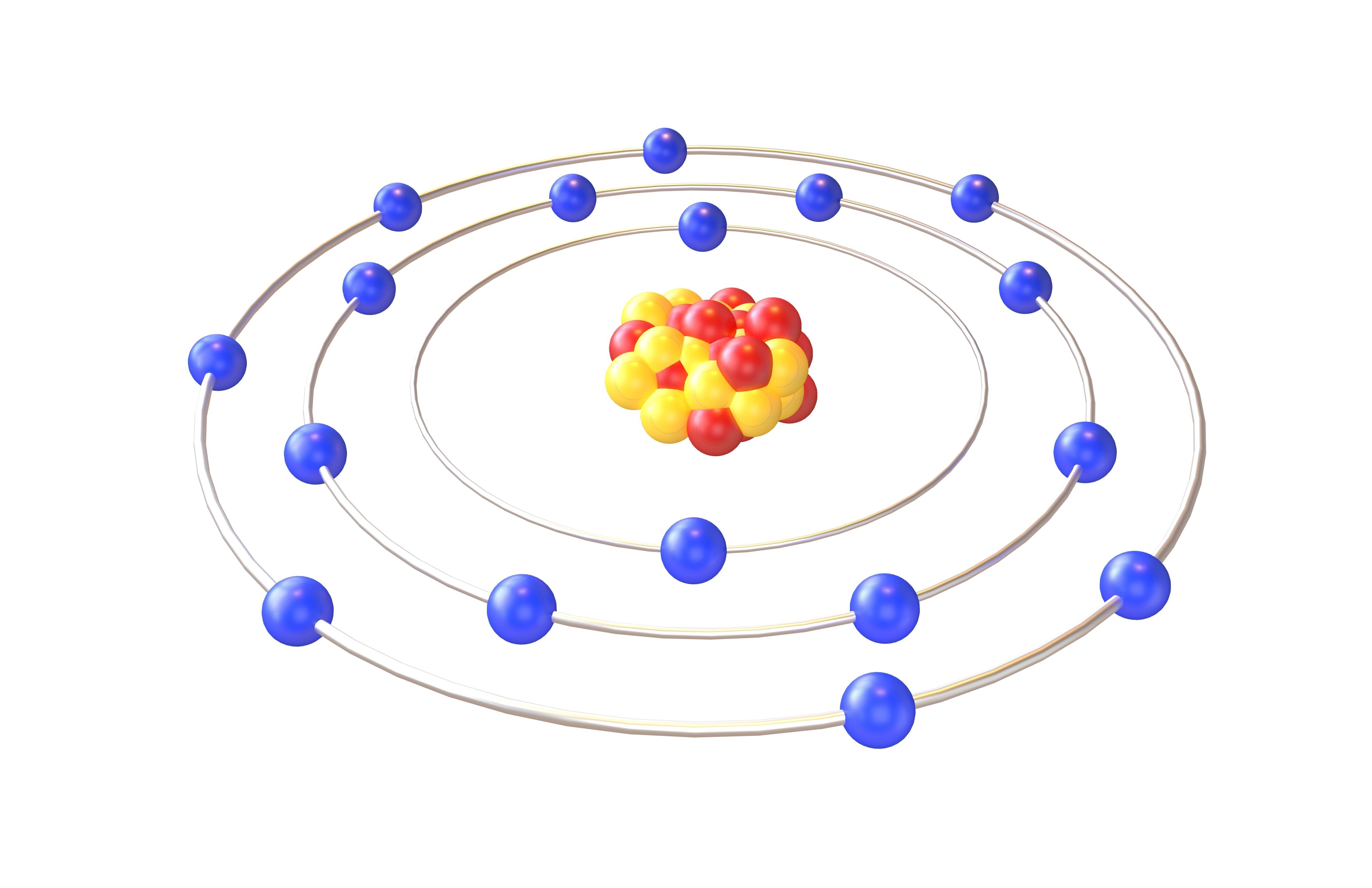 3D model Chlorine Chemical Element v1 001 VR / AR / low-poly | CGTrader