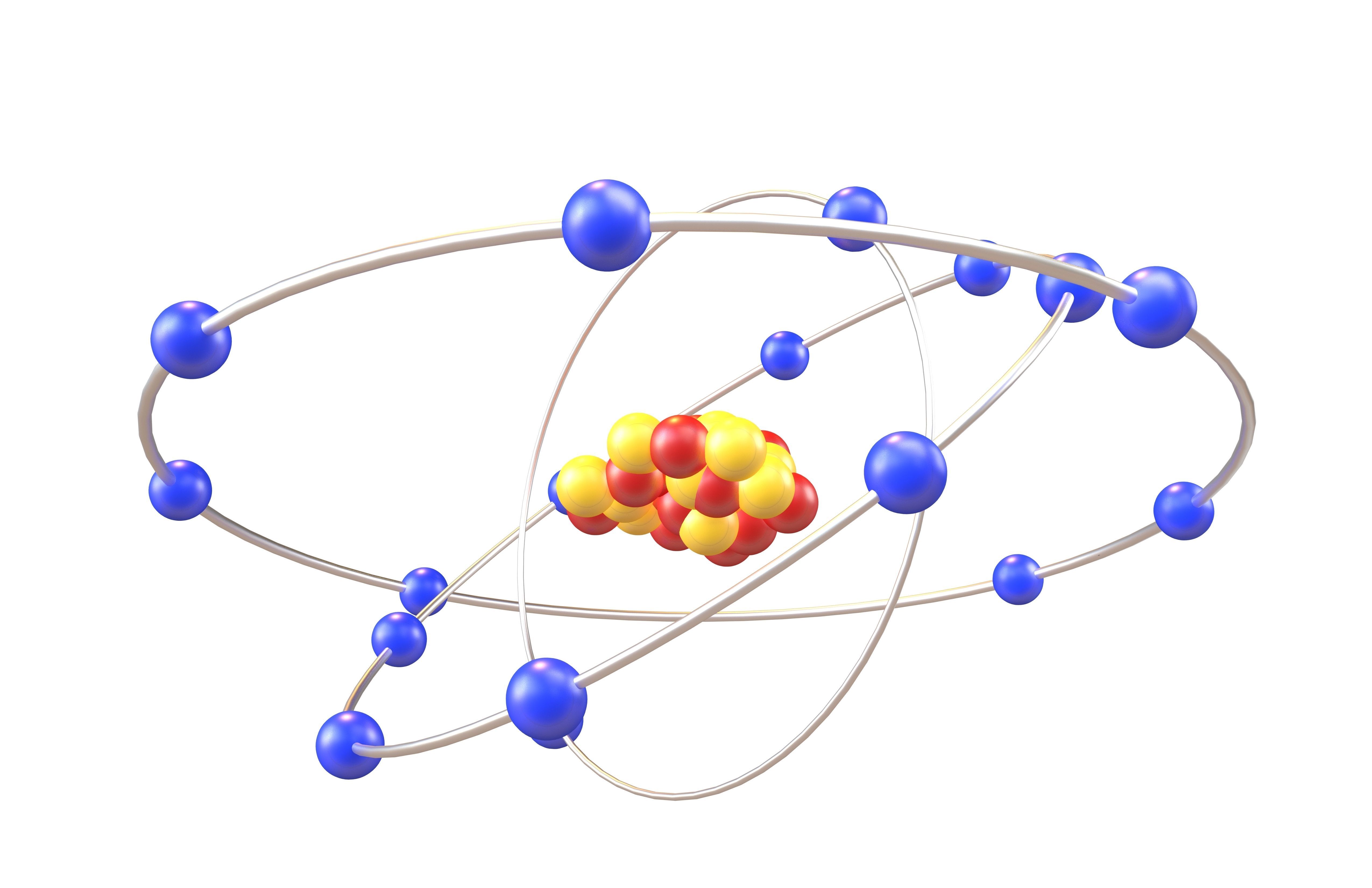 3D model Chlorine Chemical Element v2 001 VR / AR / low-poly | CGTrader