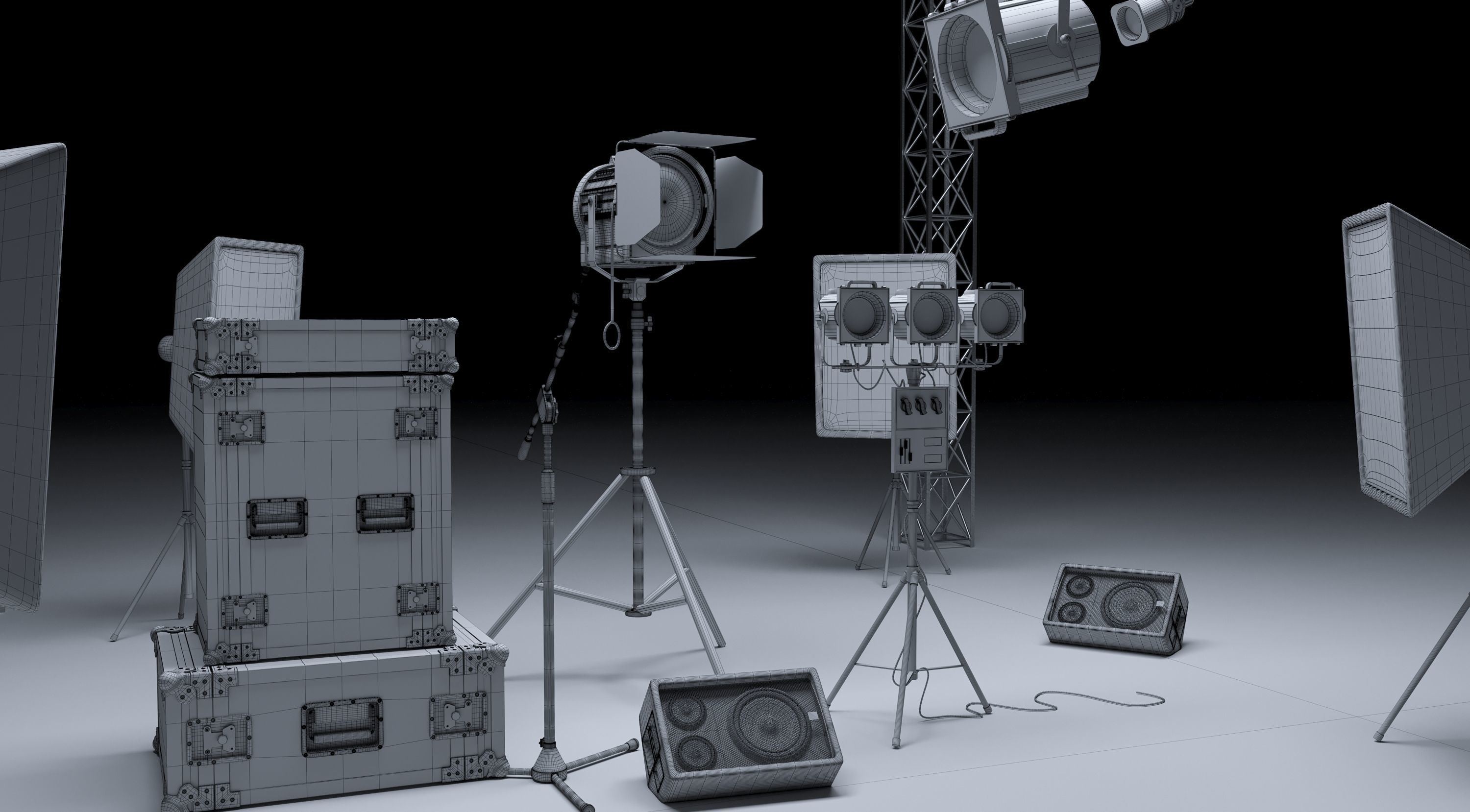 Lighting for photo studios 3D model | CGTrader