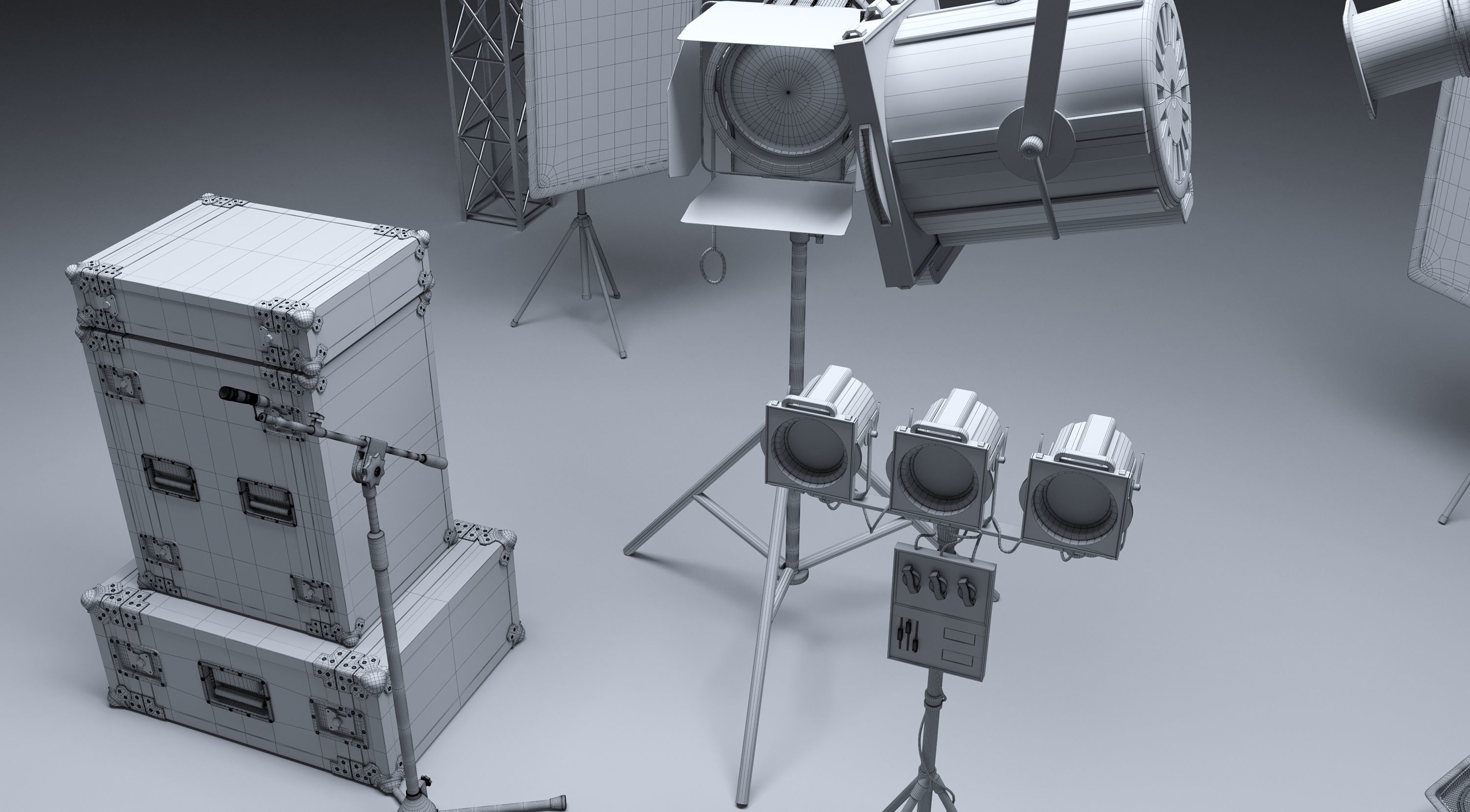 Lighting for photo studios 3D model | CGTrader