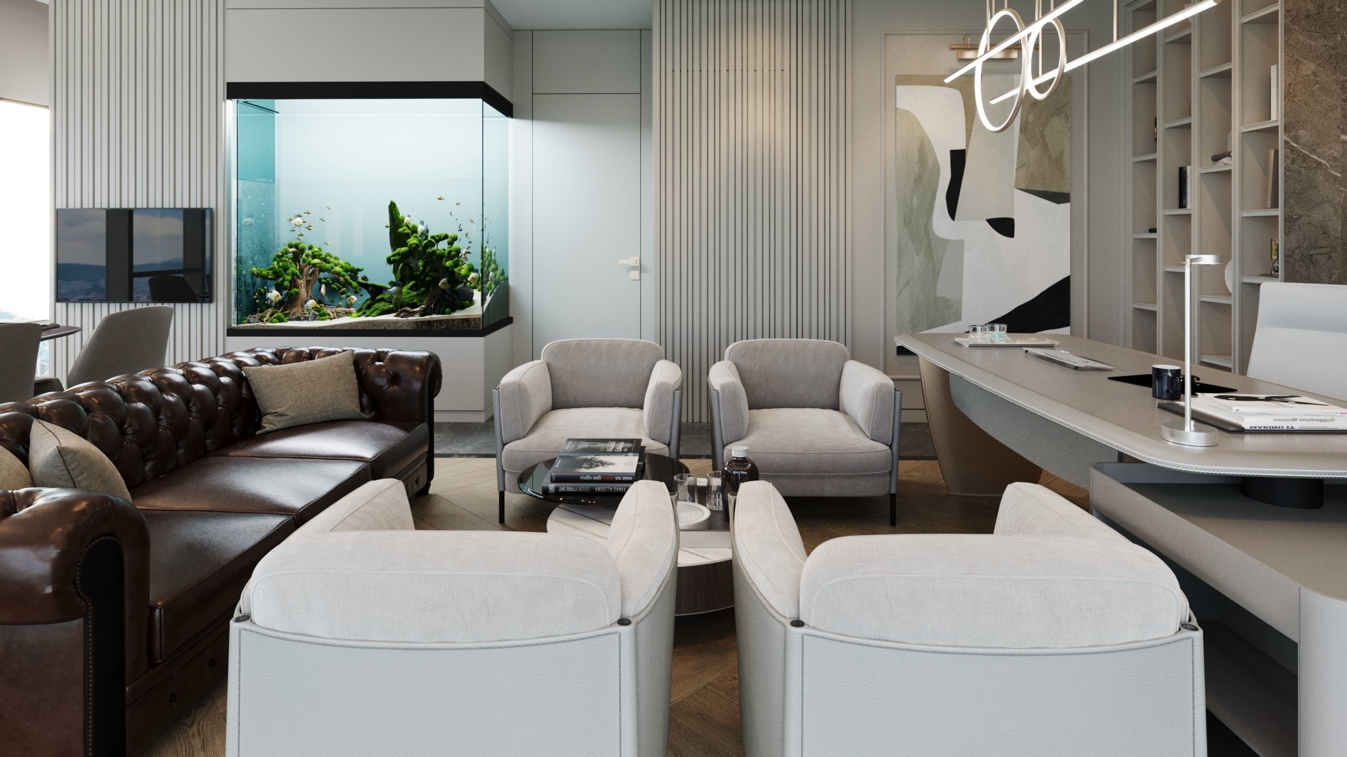 Modern Office 2 Interior 3D model | CGTrader