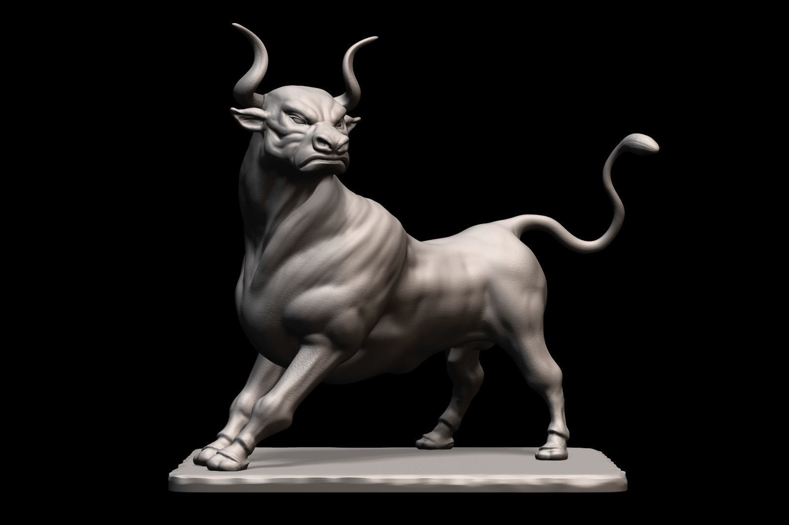 3D Model for 3D Printing - Toro Sculpture 3D model 3D printable | CGTrader