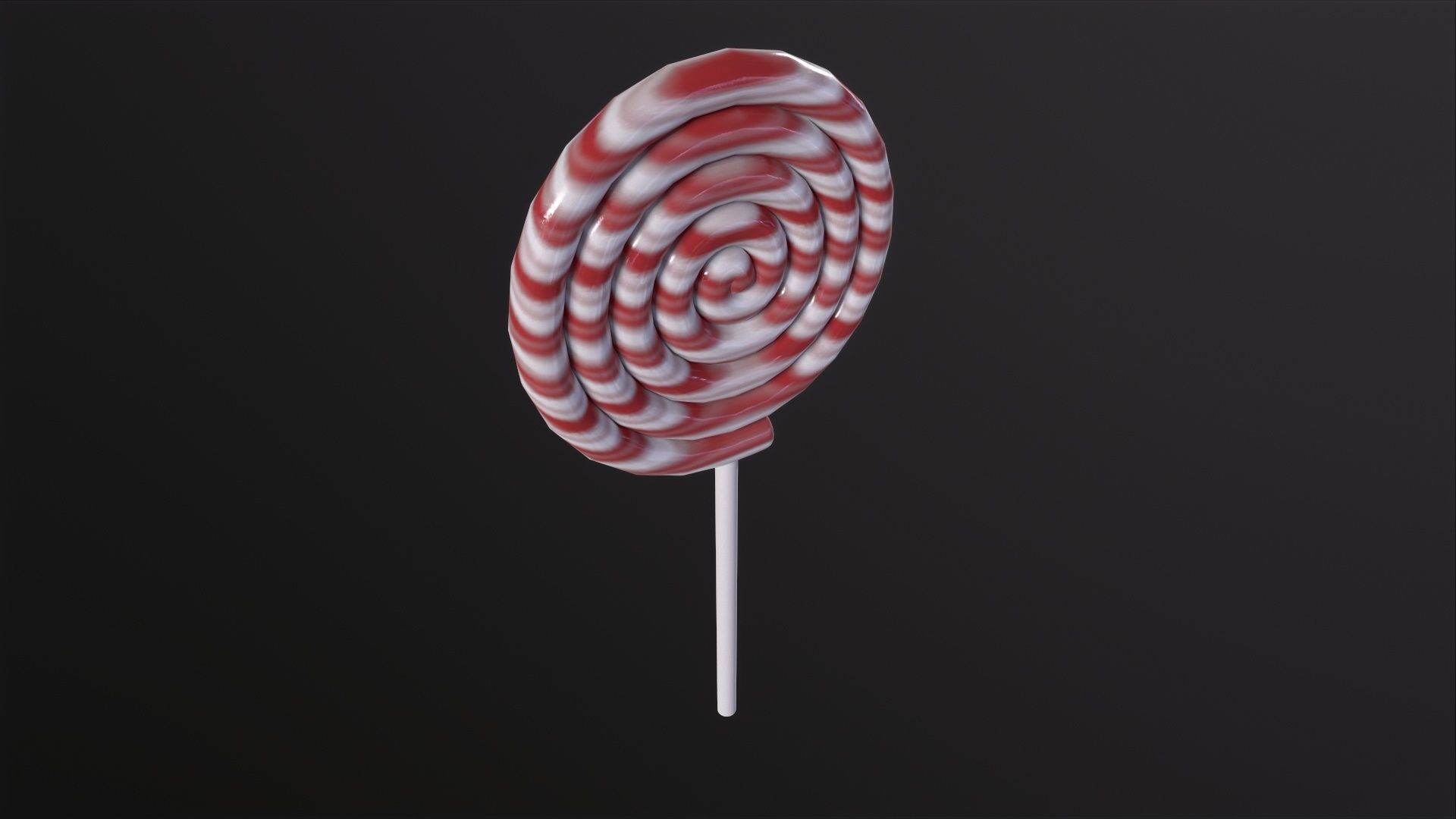 3D model Round lollipop 3D Model VR / AR / low-poly | CGTrader